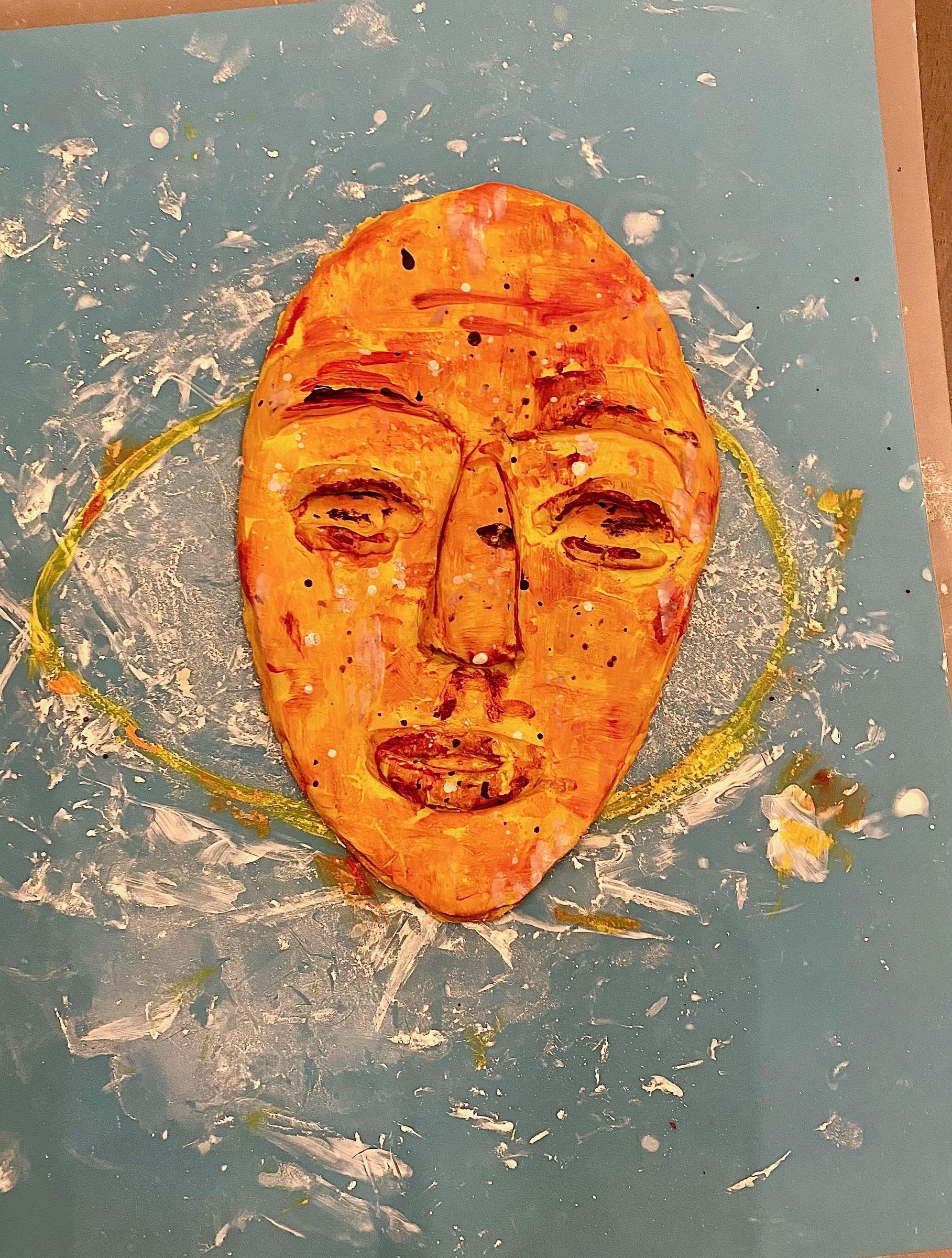 Smiling Clay Face, Warm Color Palette : 10 Steps (with Pictures ...