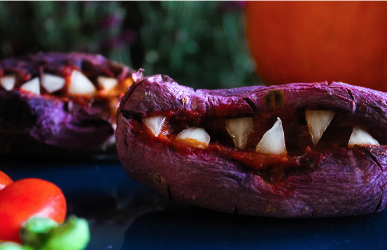 Halloween Monster Mash Purple Potatoes : 6 Steps - Instructables