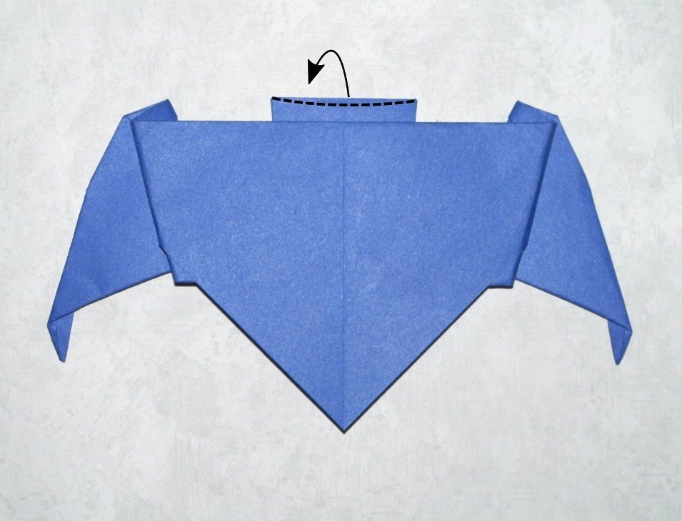 Origami Batman Batarang