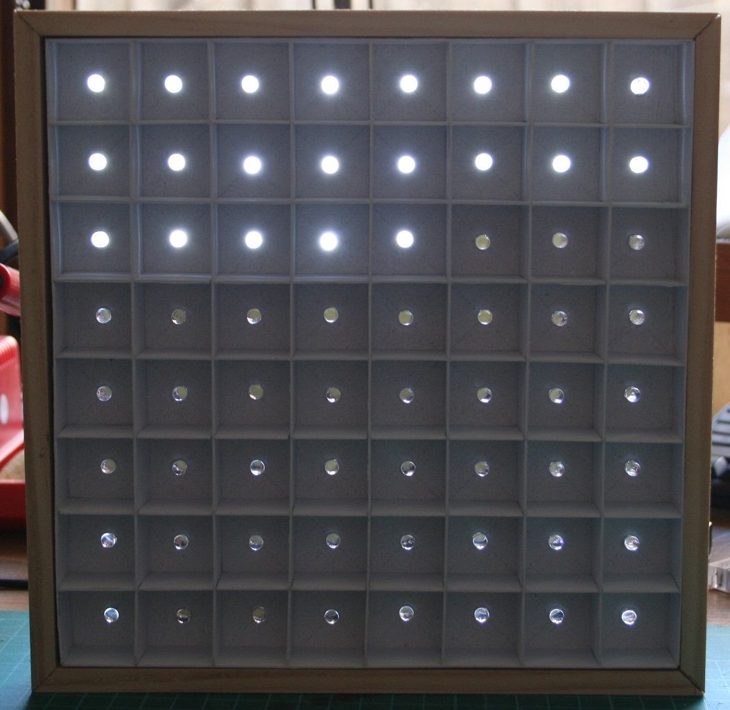 DIY 8 X 8 LED Matrix With Controller : 4 Steps (with Pictures ...