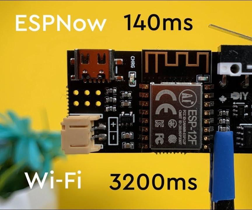 Why I Picked the MUCH Slower Wi-Fi Over ESPNow for My Contact Sensor : 6 Steps - Instructables