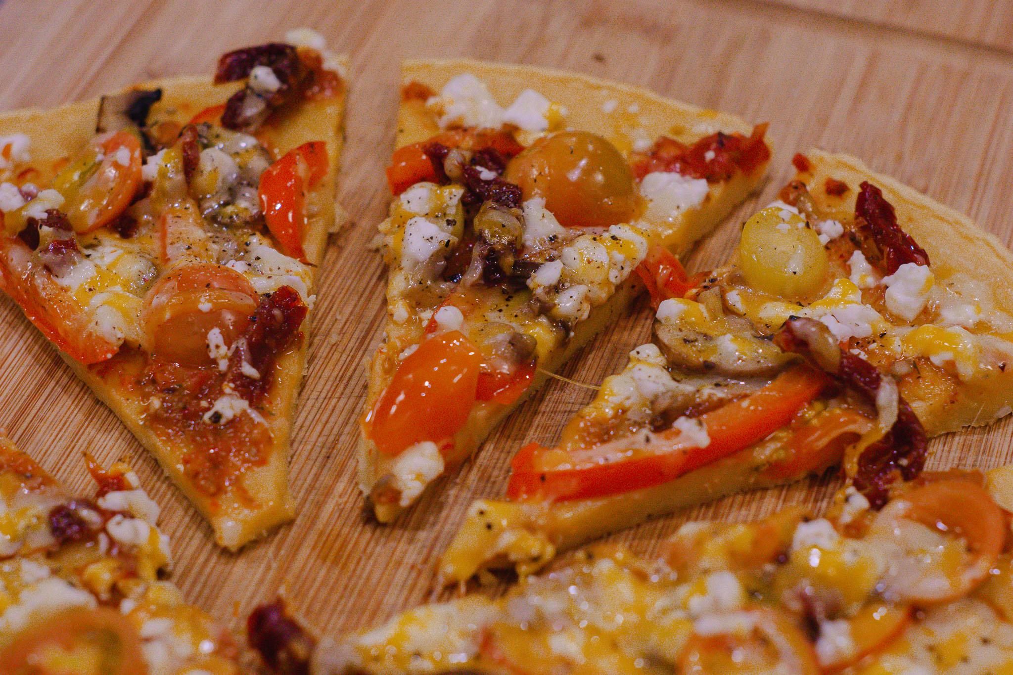 Gluten-Free Vegetarian Socca Pizza : 10 Steps (with Pictures ...
