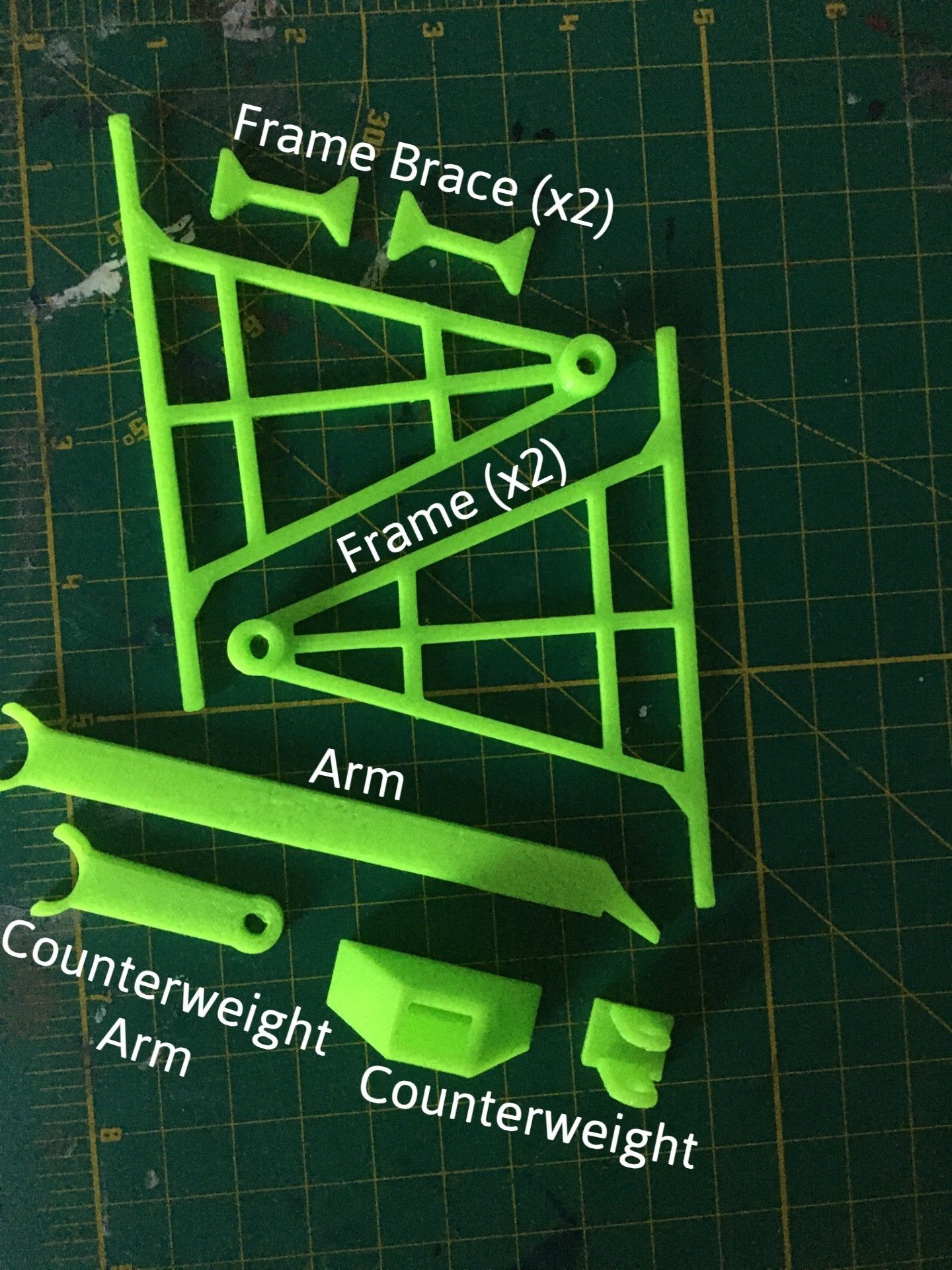 Basic Miniature Desktop Trebuchet [3D-Printed] : 10 Steps - Instructables