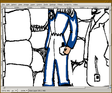 Making a Web-Comic: Scanning, Cleaning, and Publishing Lineart : 9 ...