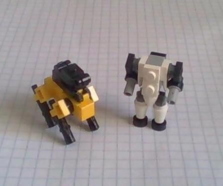 Lego Boston Dynamics Spot Mini and Atlas - Instructables