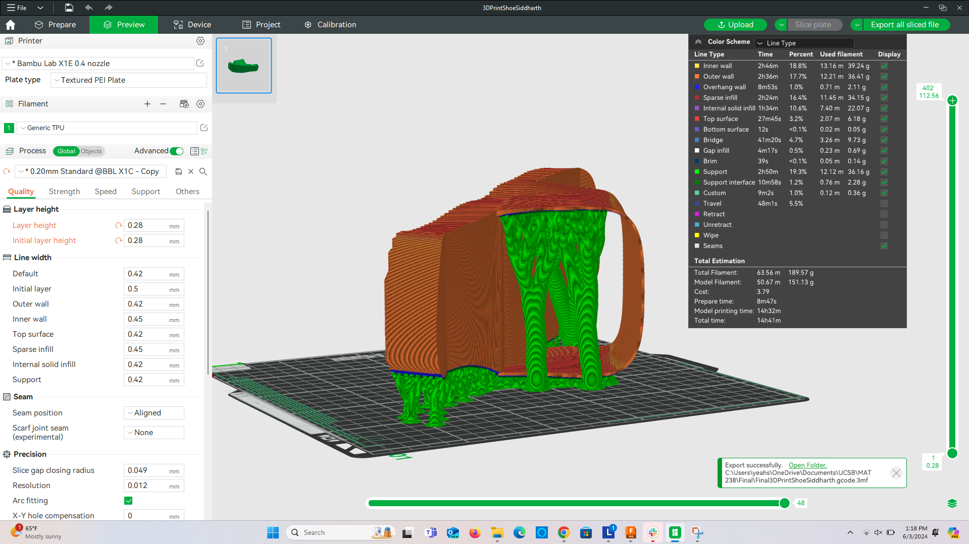 Final: 3D-Printed Sandals : 20 Steps - Instructables