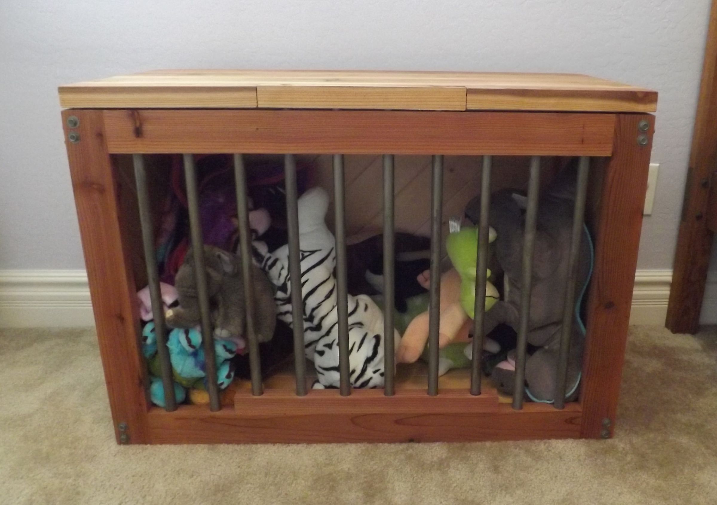 Wild Animal Cage Toy Box : 27 Steps - Instructables