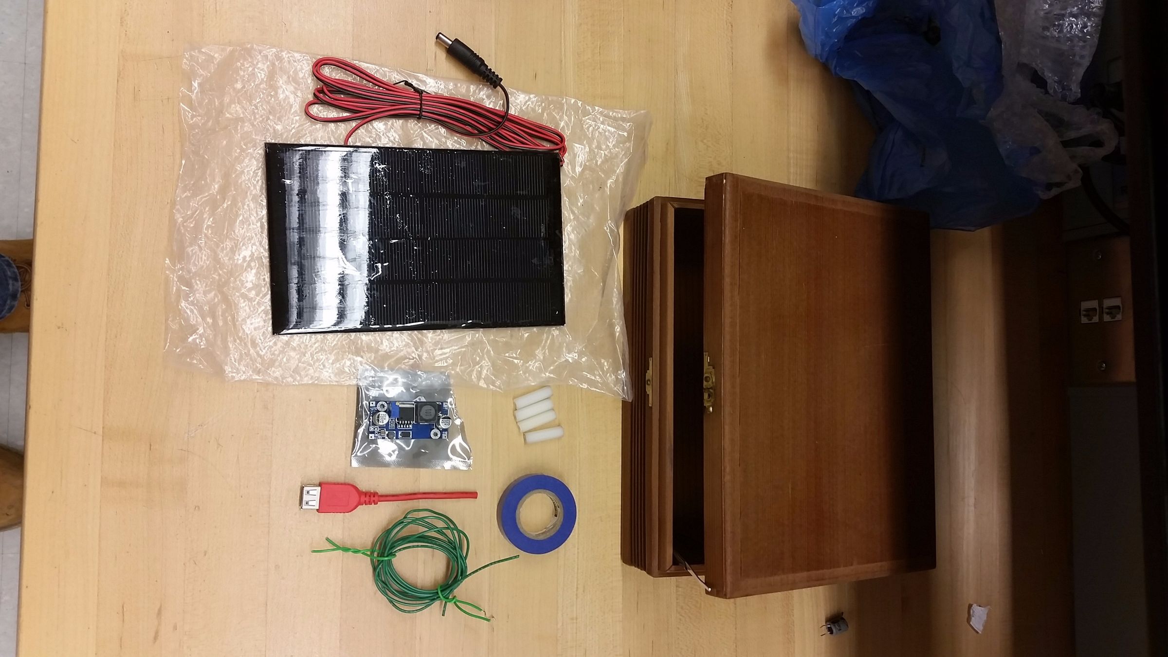 Portable Solar-Powered USB Charger/Cigar Box : 8 Steps (with Pictures ...