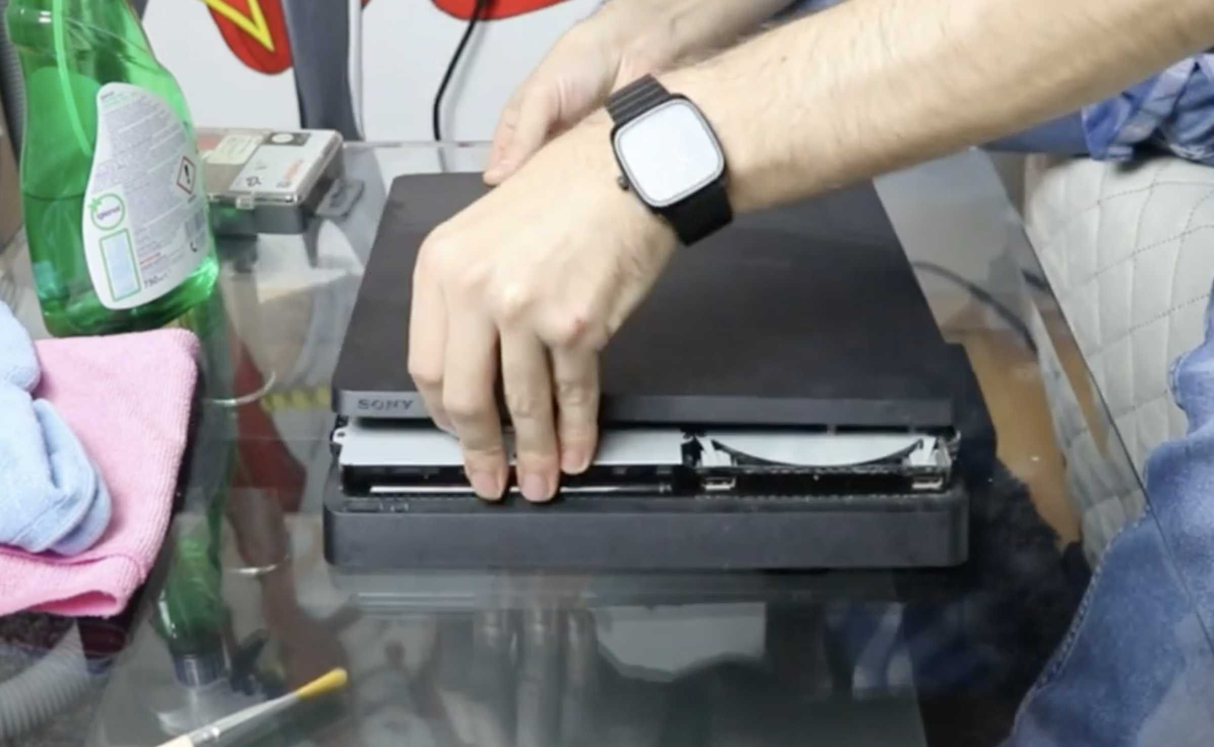 PS4 Slim Cleaning: Fix Loud Fan & Thermal Paste Change : 12 Steps (with ...