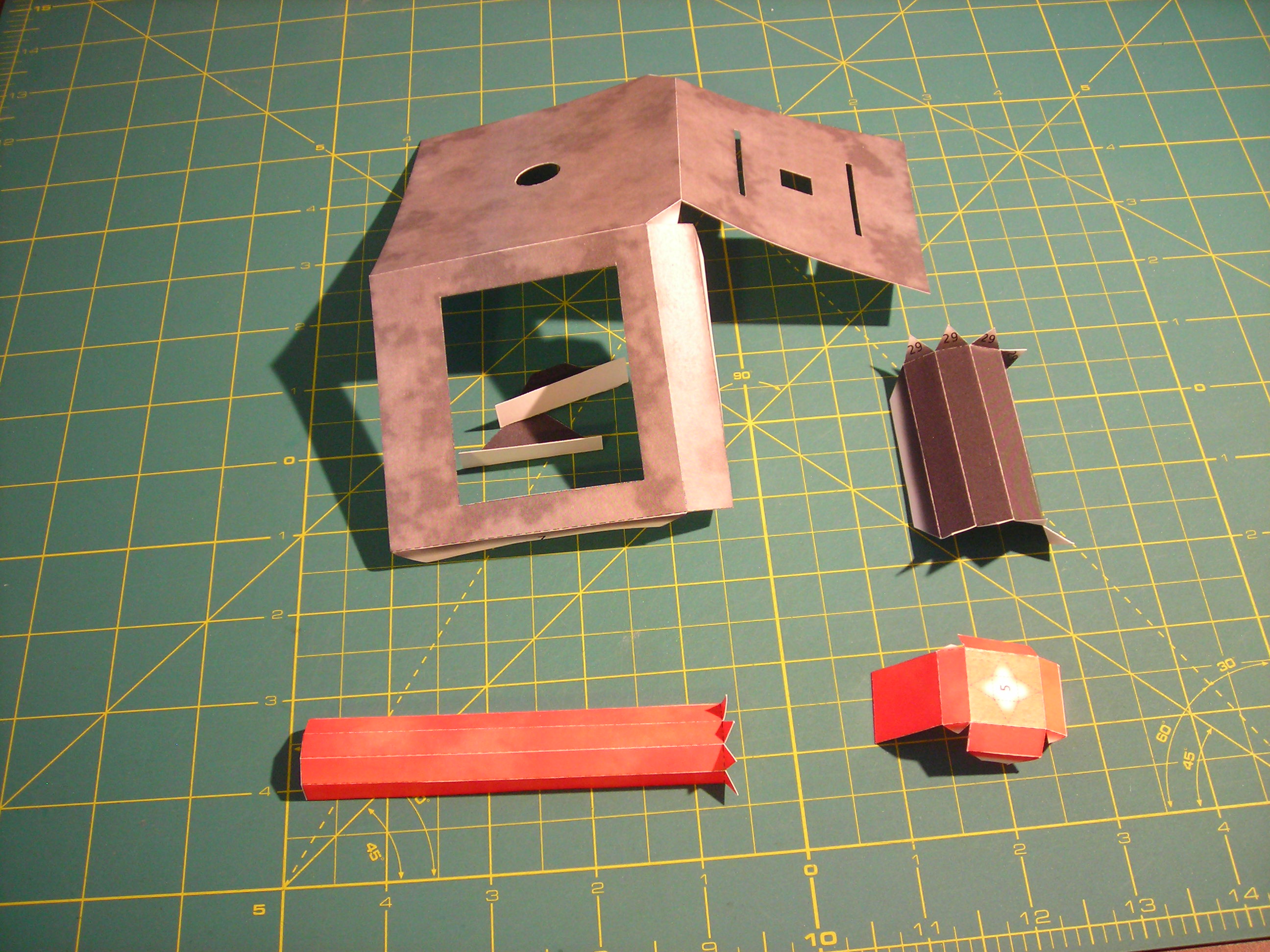 Walking Papercraft Mech Warrior : 20 Steps (with Pictures) - Instructables