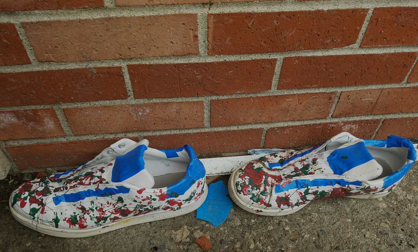 Custom Paint Splattered Shoes : 7 Steps - Instructables