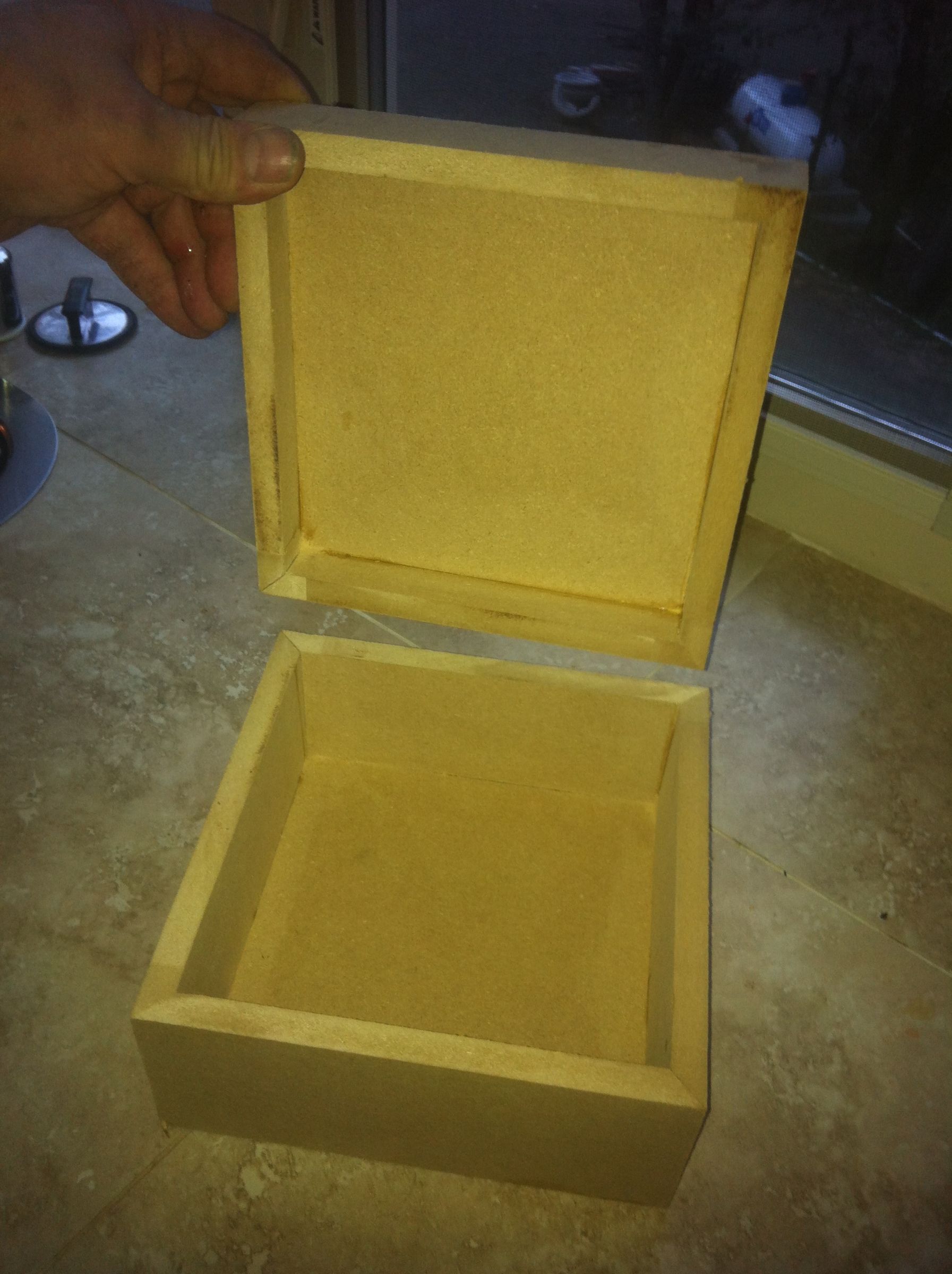 Quick and Easy Mitered Box With a Lid - I Made It at TechShop : 7 Steps ...