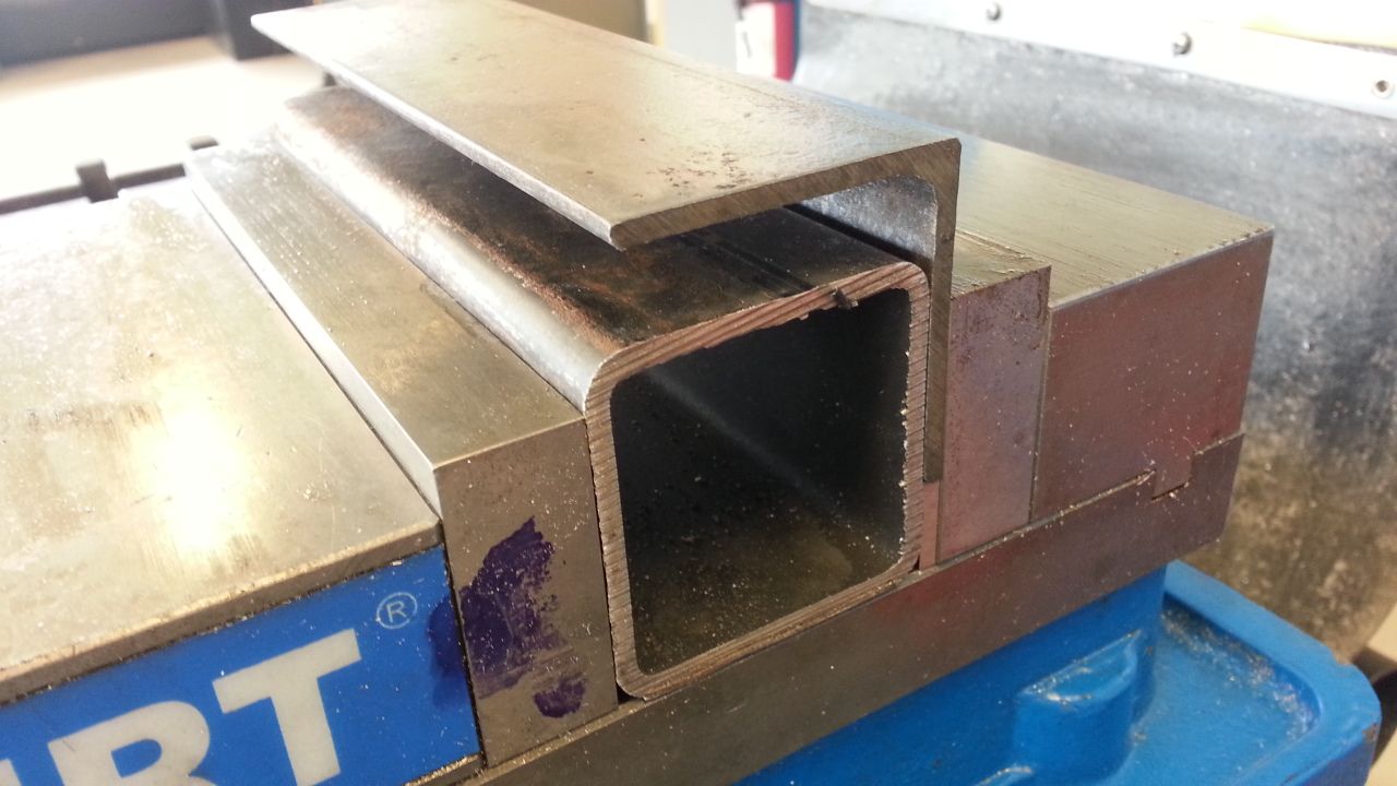How to Make Slotted Holes in Angle Iron : 4 Steps - Instructables