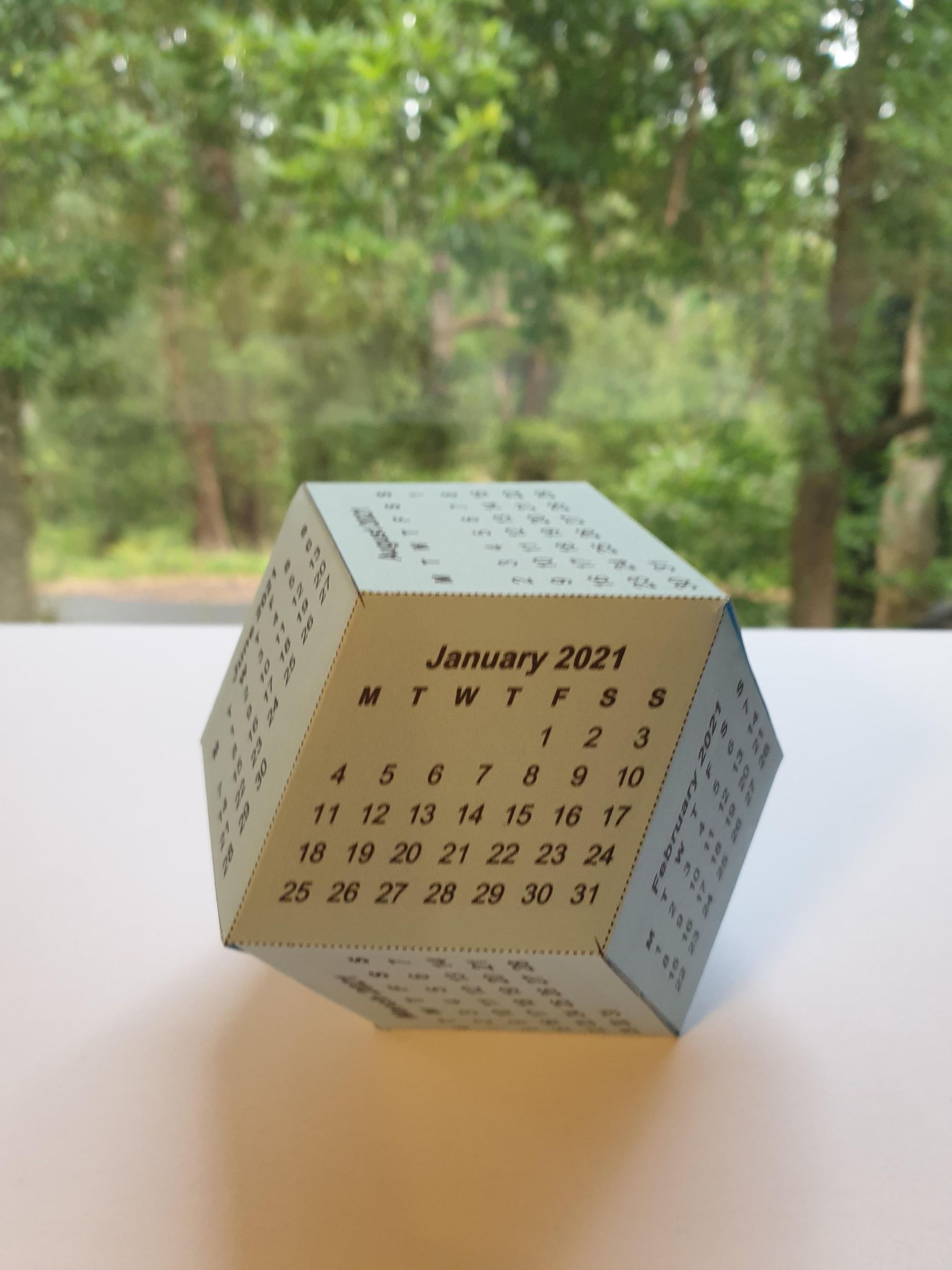 Choose Your 3D Calendar for 2021 : 4 Steps (with Pictures) - Instructables