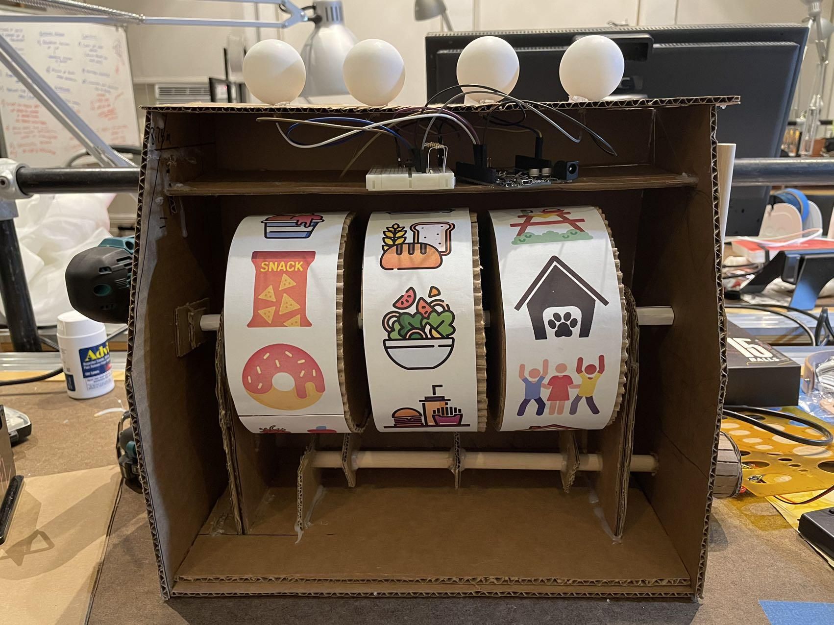 Spicy Roller - Meal Desicion Machine : 6 Steps (with Pictures ...