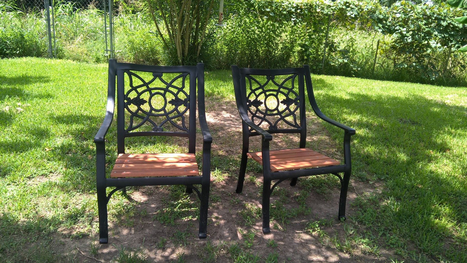 Upgrading Patio Chairs With Old Fence Slats : 8 Steps (with Pictures ...