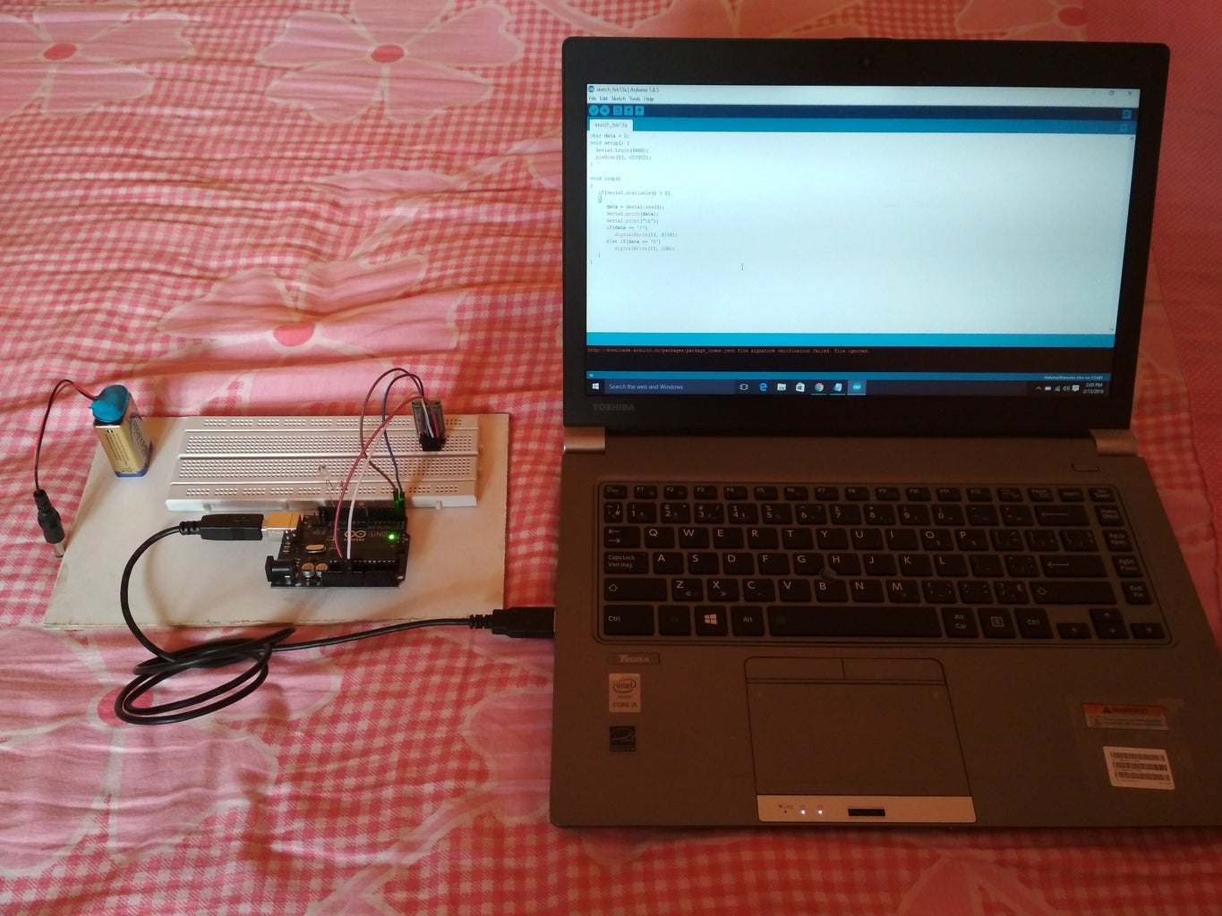 Controlling Arduino UNO Via Smart Phone Using HC-05 Bluetooth Module ... Controlling Arduino UNO Via Smart Phone Using HC-05 Bluetooth Module ...
