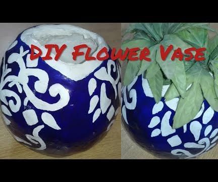 How to Make Flower Vase|Easy Vase|Beautiful Vase : 9 Steps - Instructables