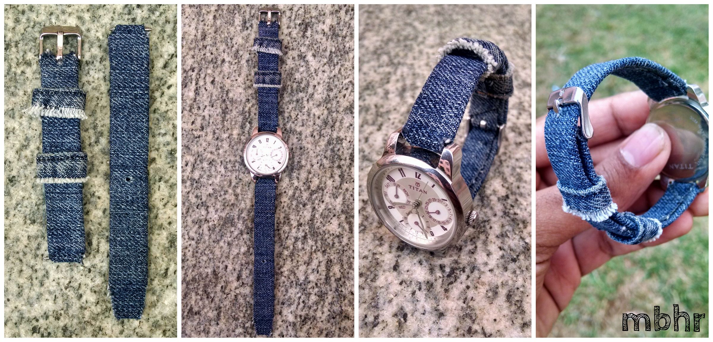 DIY Denim Watch Strap : 10 Steps (with Pictures) - Instructables