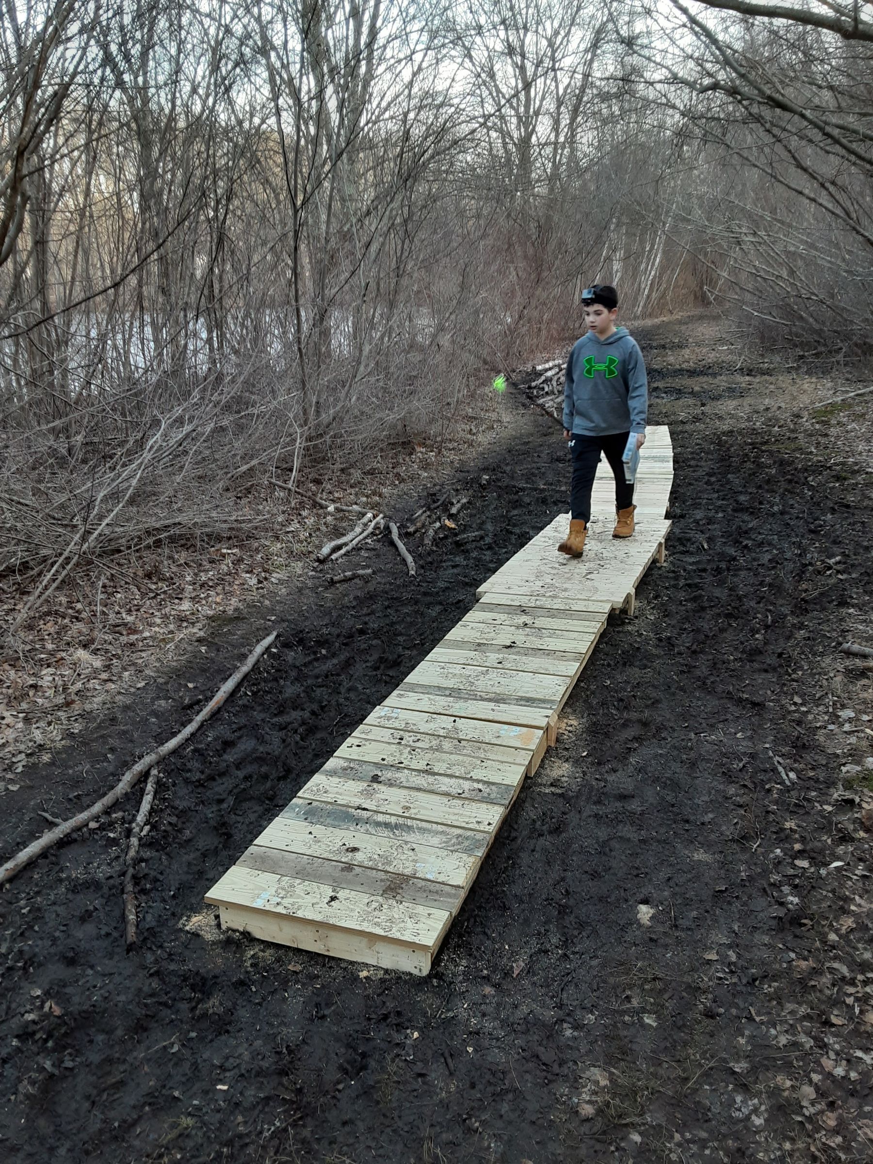 Upcycled Nature Board Walk : 6 Steps (with Pictures) - Instructables