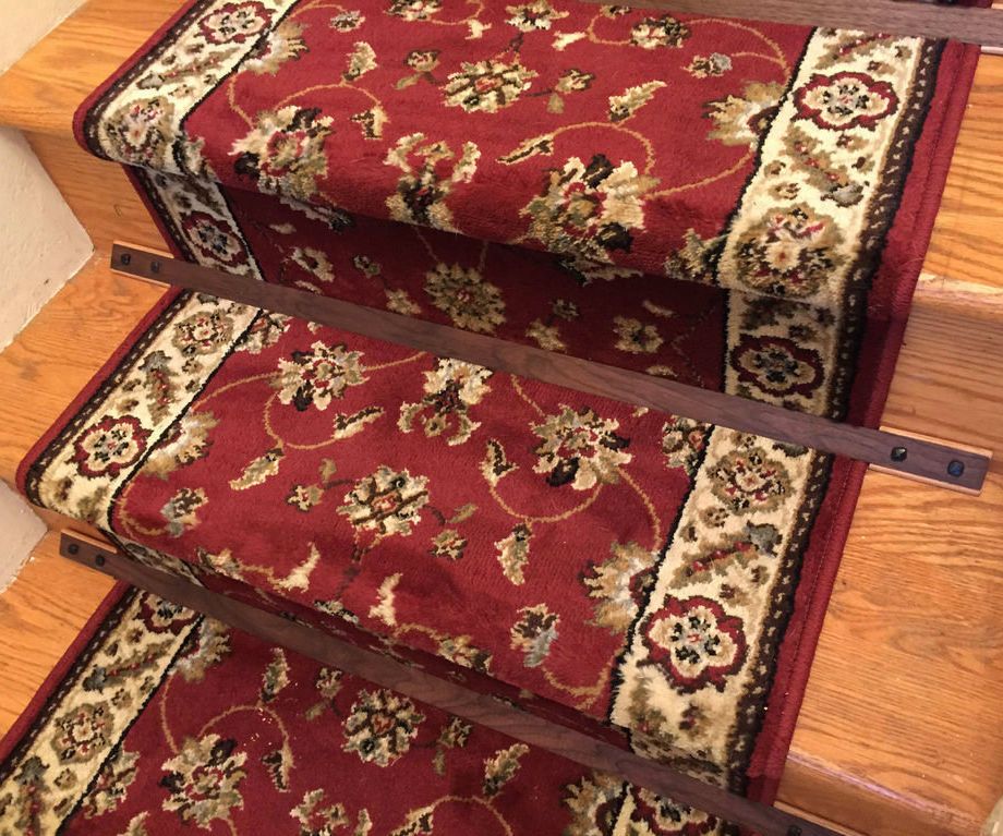 Wooden Stair Rods for a Rug Runner : 5 Steps (with Pictures ...
