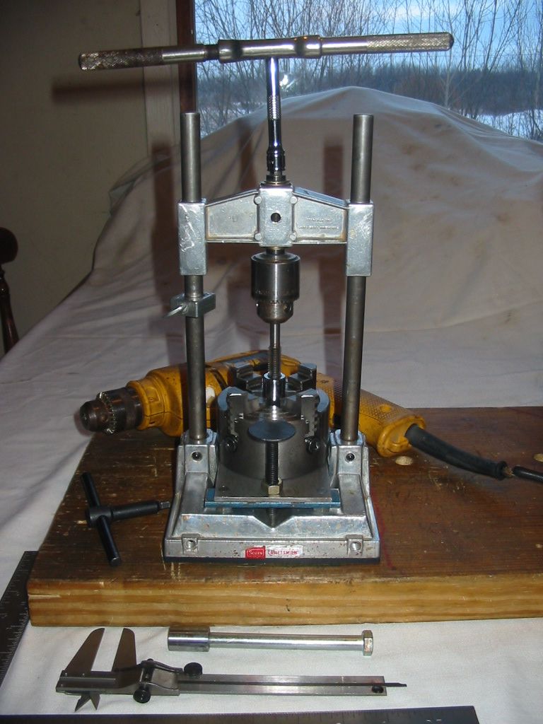 Retrofit of a Vintage Craftsman Drill Guide (update) : 8 Steps (with ...