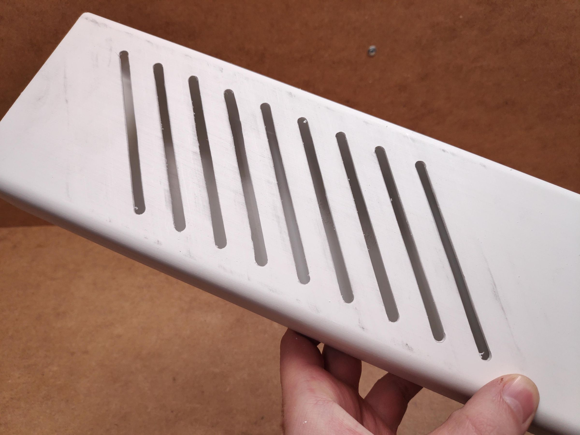 Modern Brushed-Aluminum-Look Tower Lamp (Basic Tools) : 12 Steps (with ...