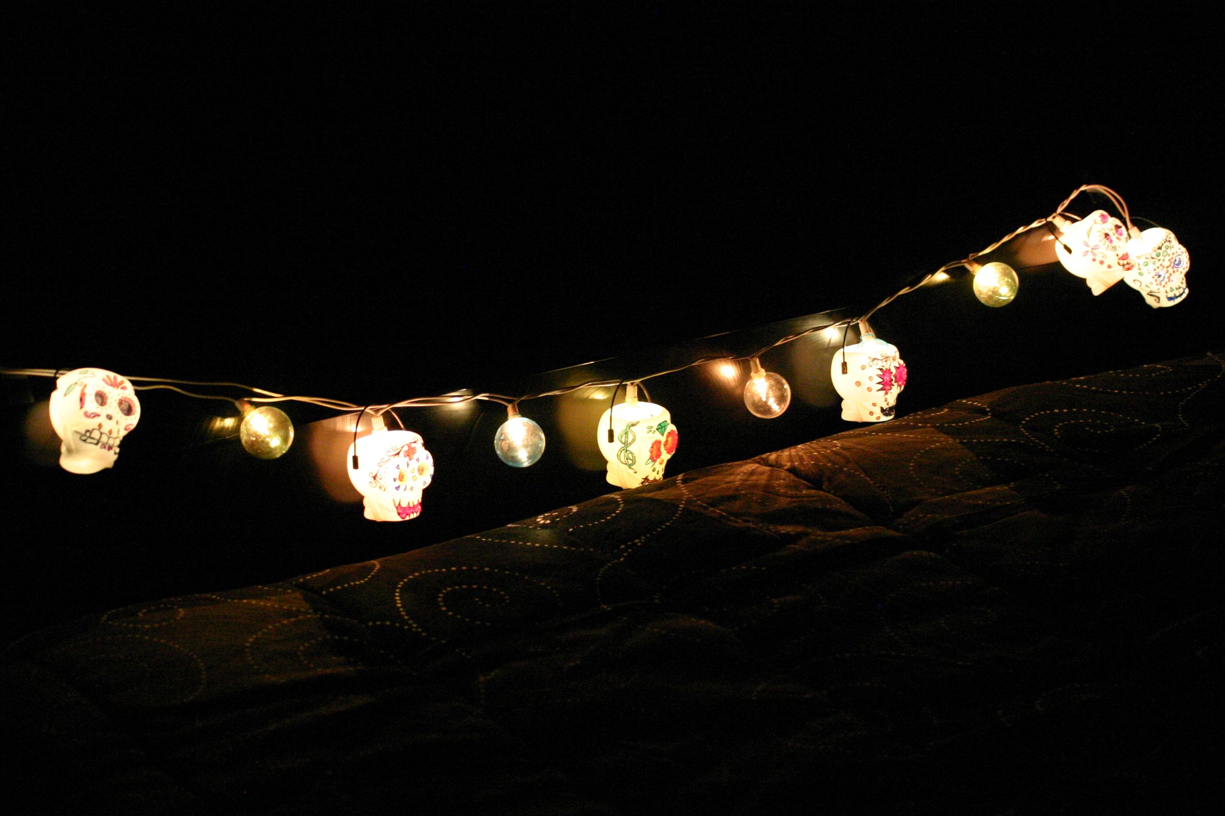 Sugar Skull String Lights : 3 Steps (with Pictures) - Instructables