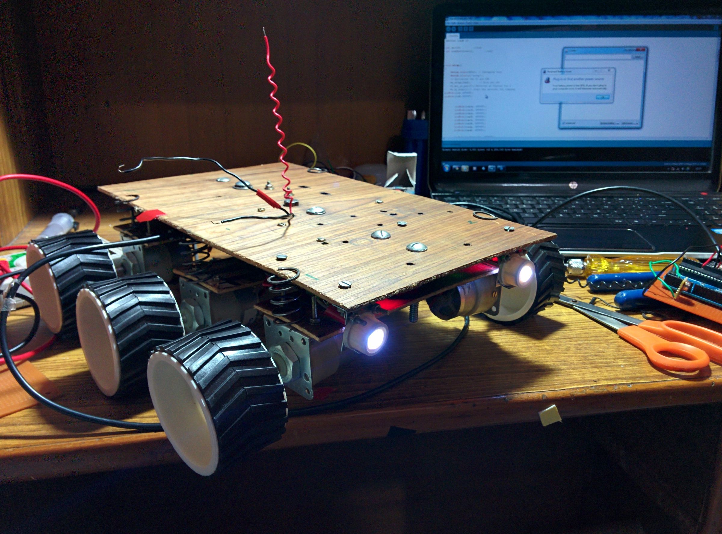 Six Wheeled All Terrain Vehicle (6WD) : 3 Steps (with Pictures ...