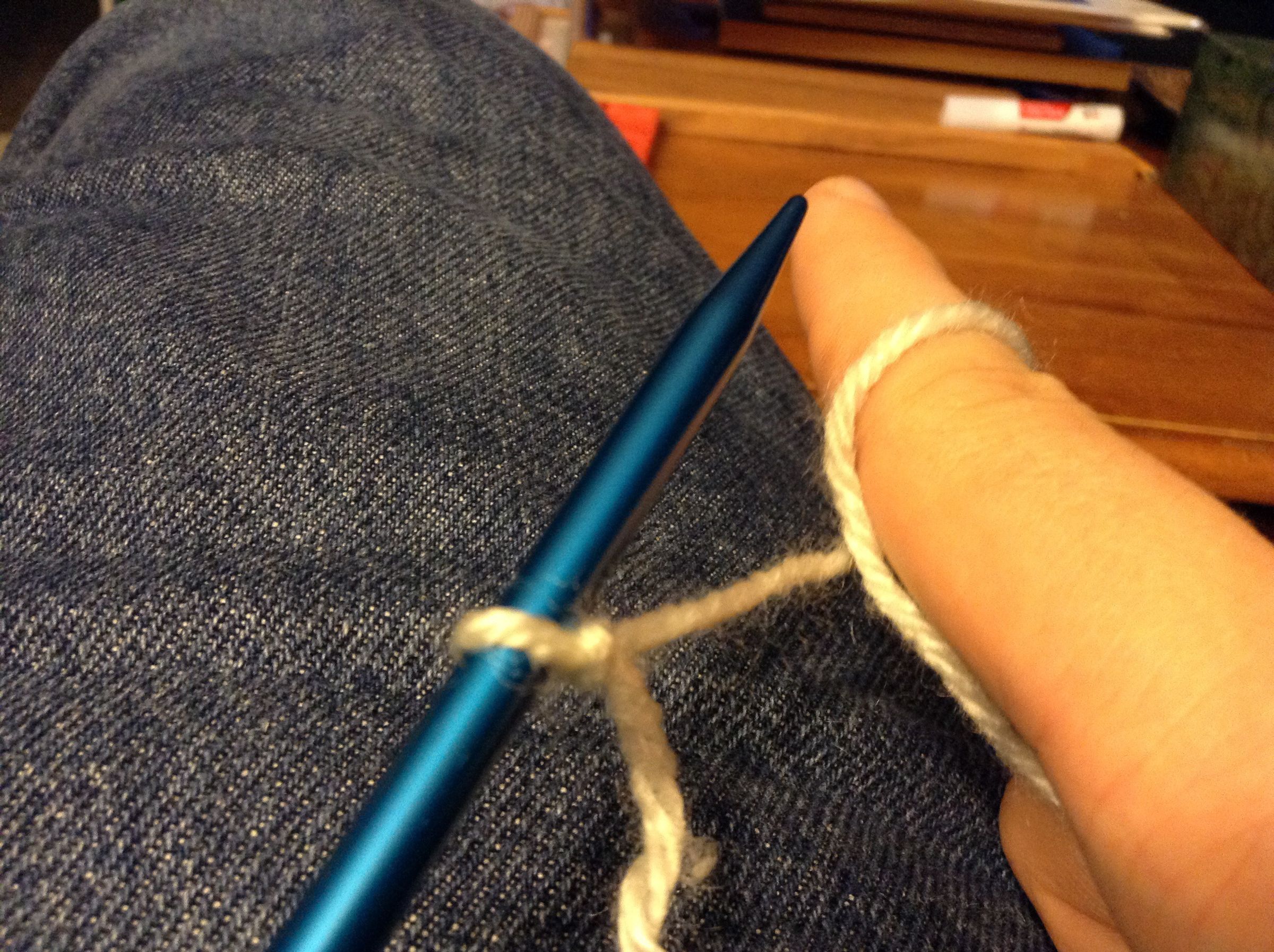 Knitting: Casting on (The Loop Method) : 3 Steps - Instructables