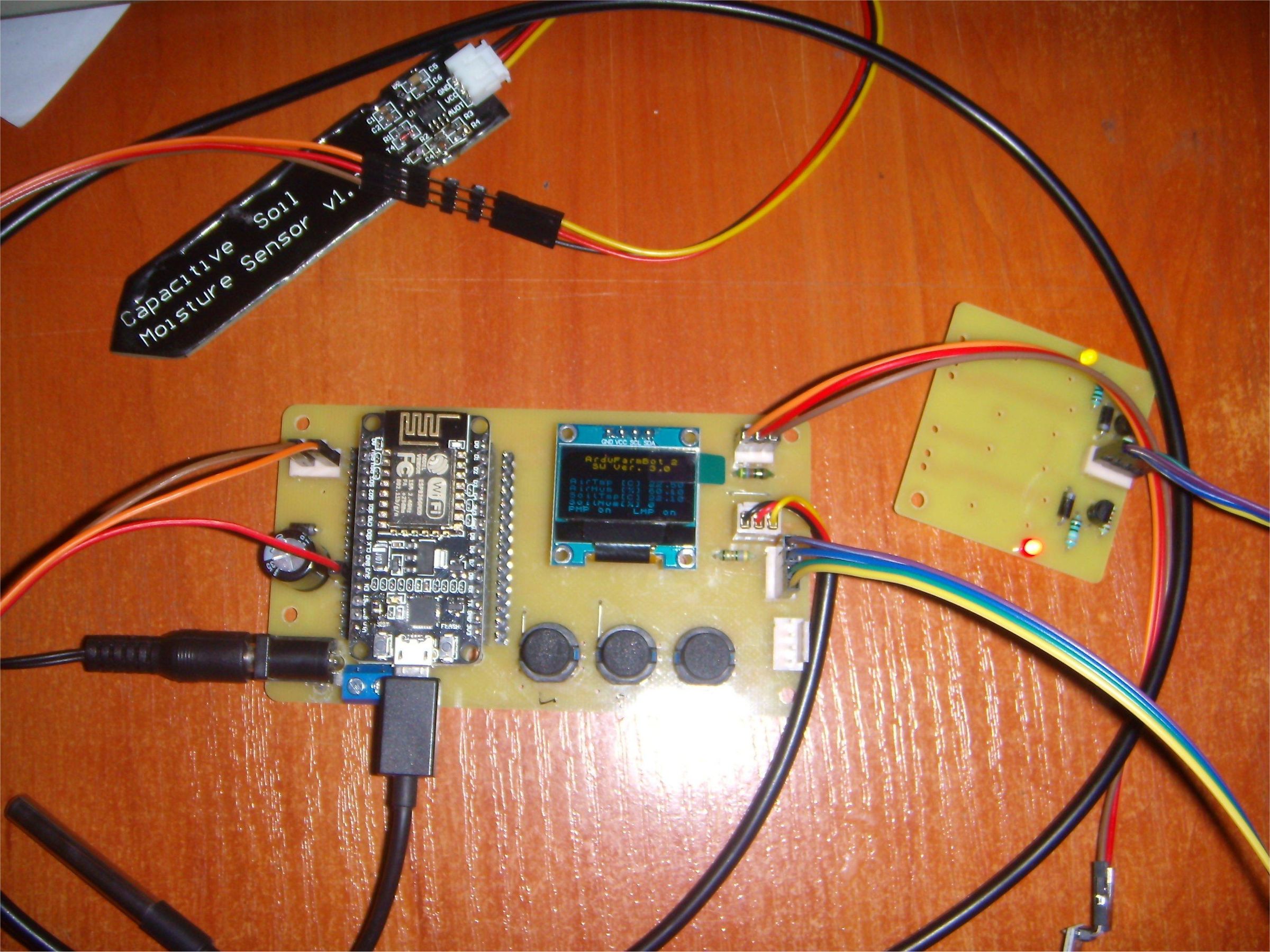 Automatic Gardening System With NodeMCU and Blynk, the "ArduFarmBot 2 ...