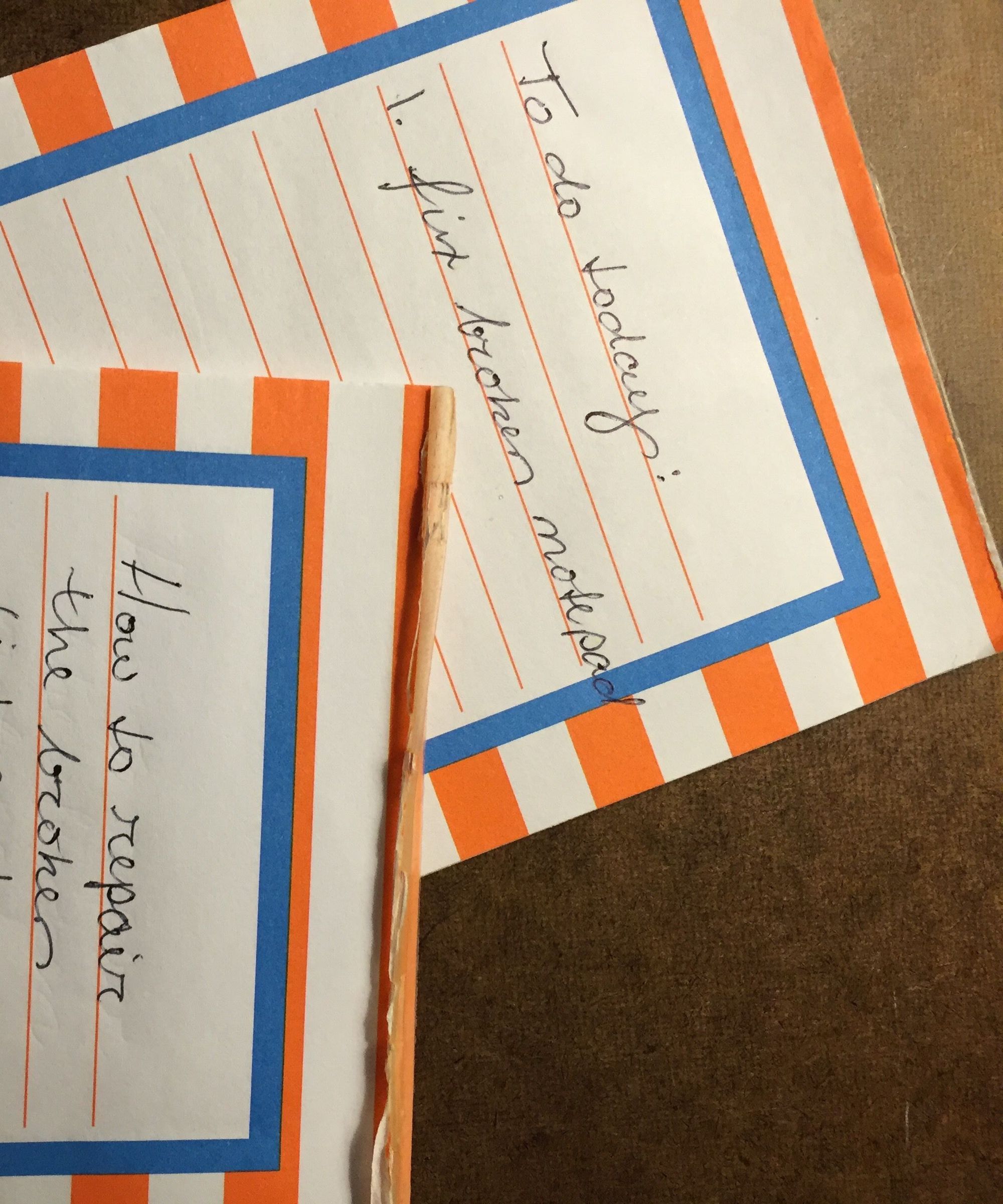 Repair a Broken Notepad : 3 Steps - Instructables
