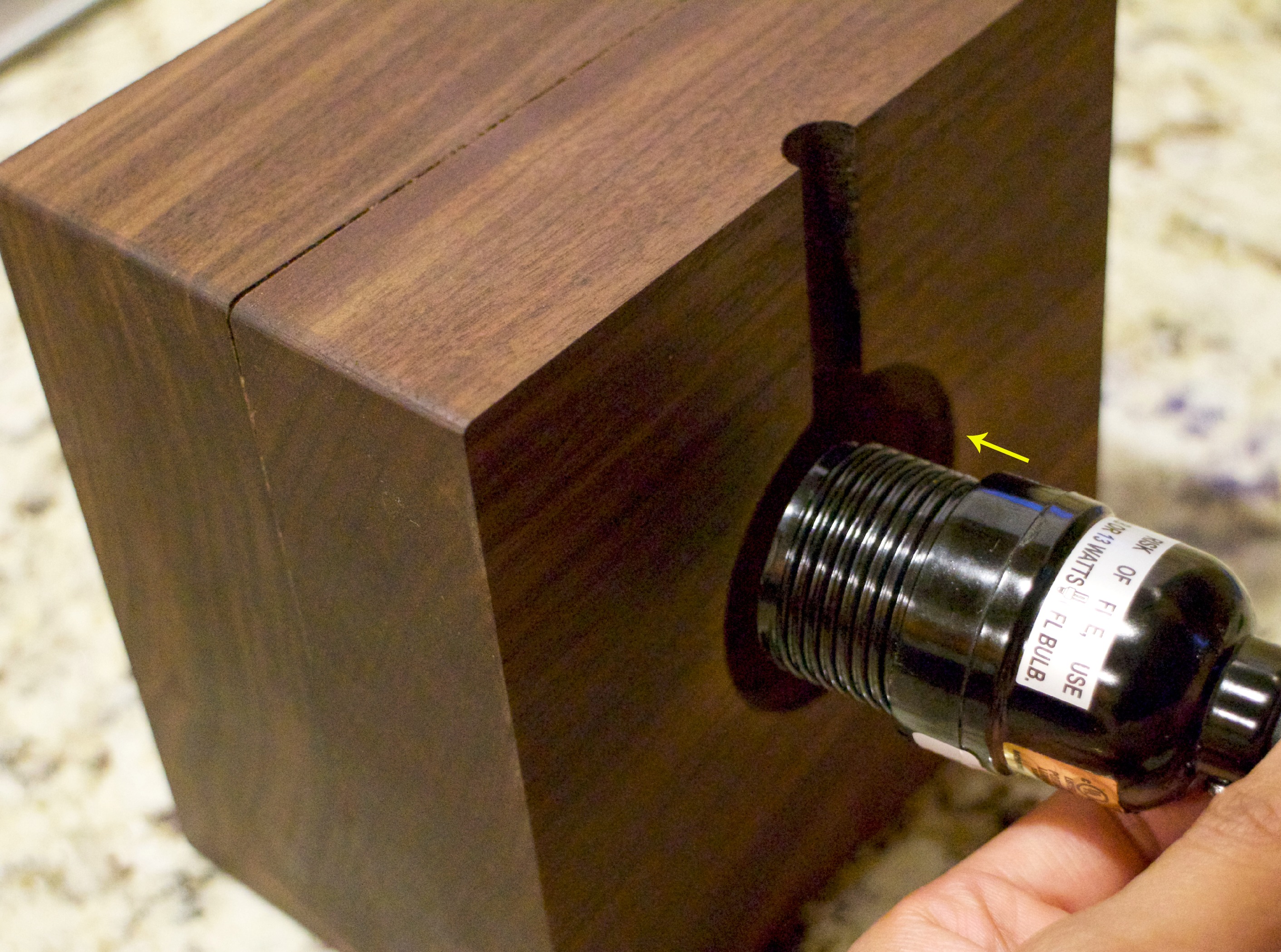 Wood Block Lamp : 14 Steps (with Pictures) - Instructables