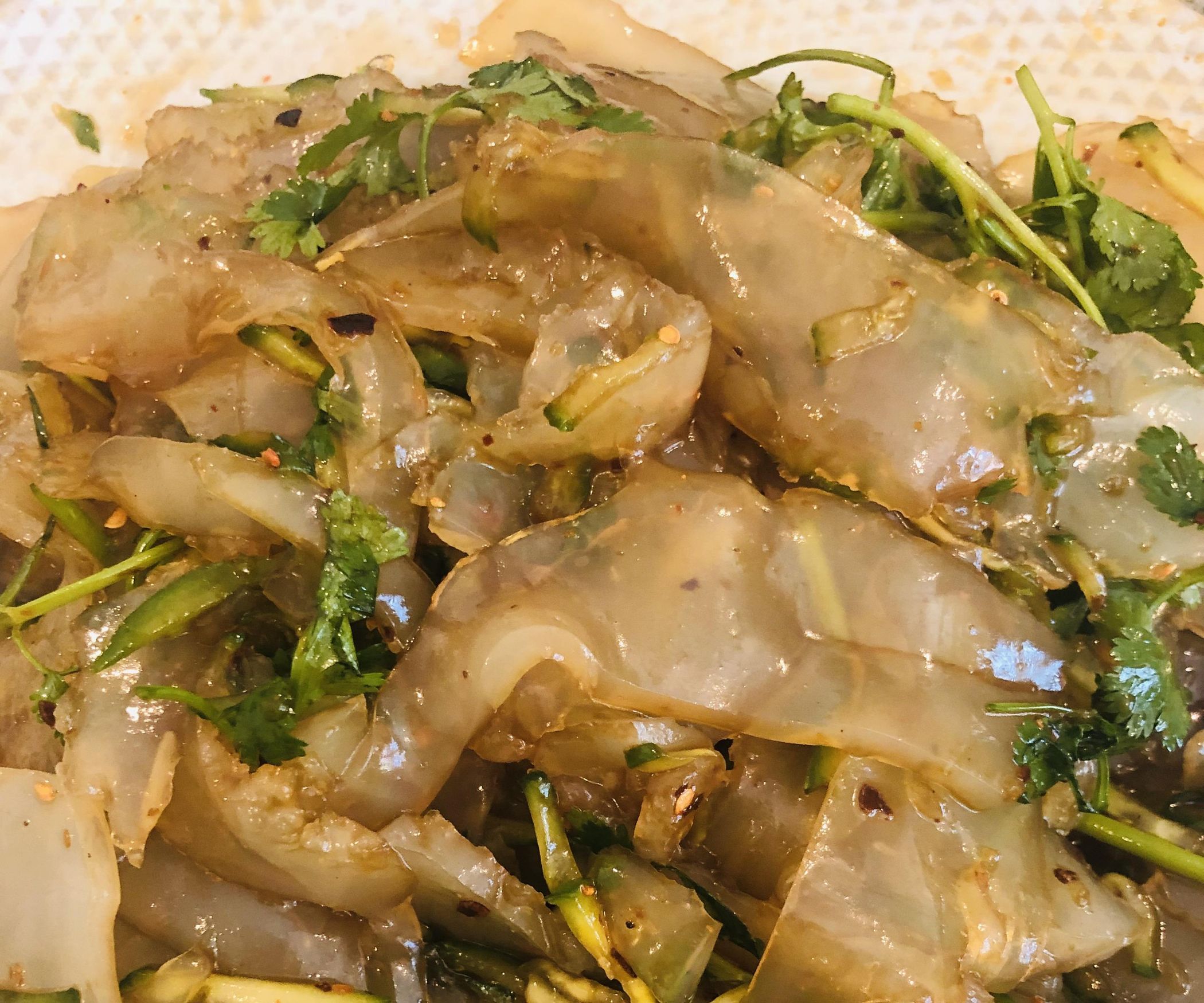 Magical Sheet Jelly----when Water Meets Mung Bean Starch : 5 Steps ...