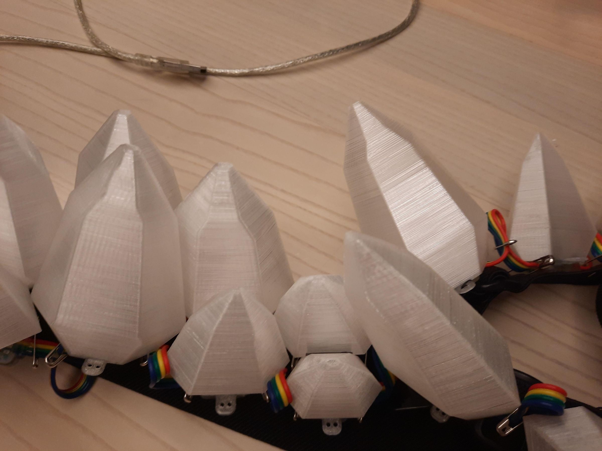 Music Sync RGB Wearable Spike (Arduino) : 6 Steps - Instructables