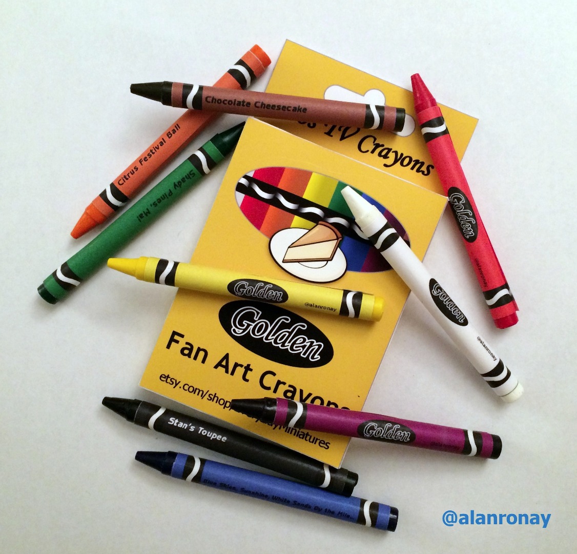 Custom Golden Girls Crayons : 6 Steps (with Pictures) - Instructables