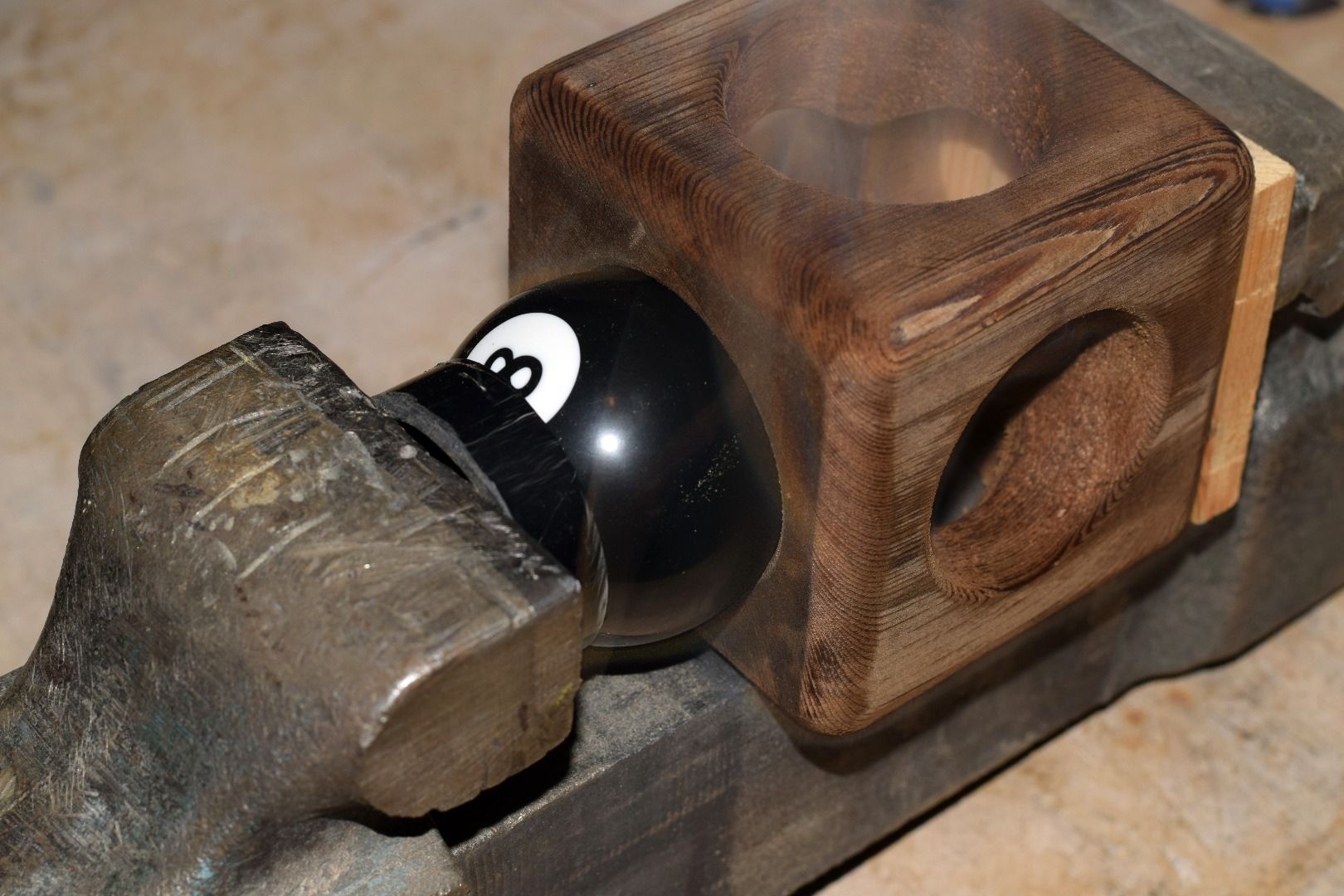 8-Ball in Solid Wood Cube : 12 Steps (with Pictures) - Instructables