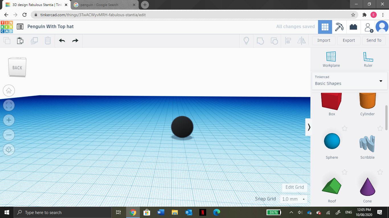 Tinkercad, Penguin : 17 Steps (with Pictures) - Instructables