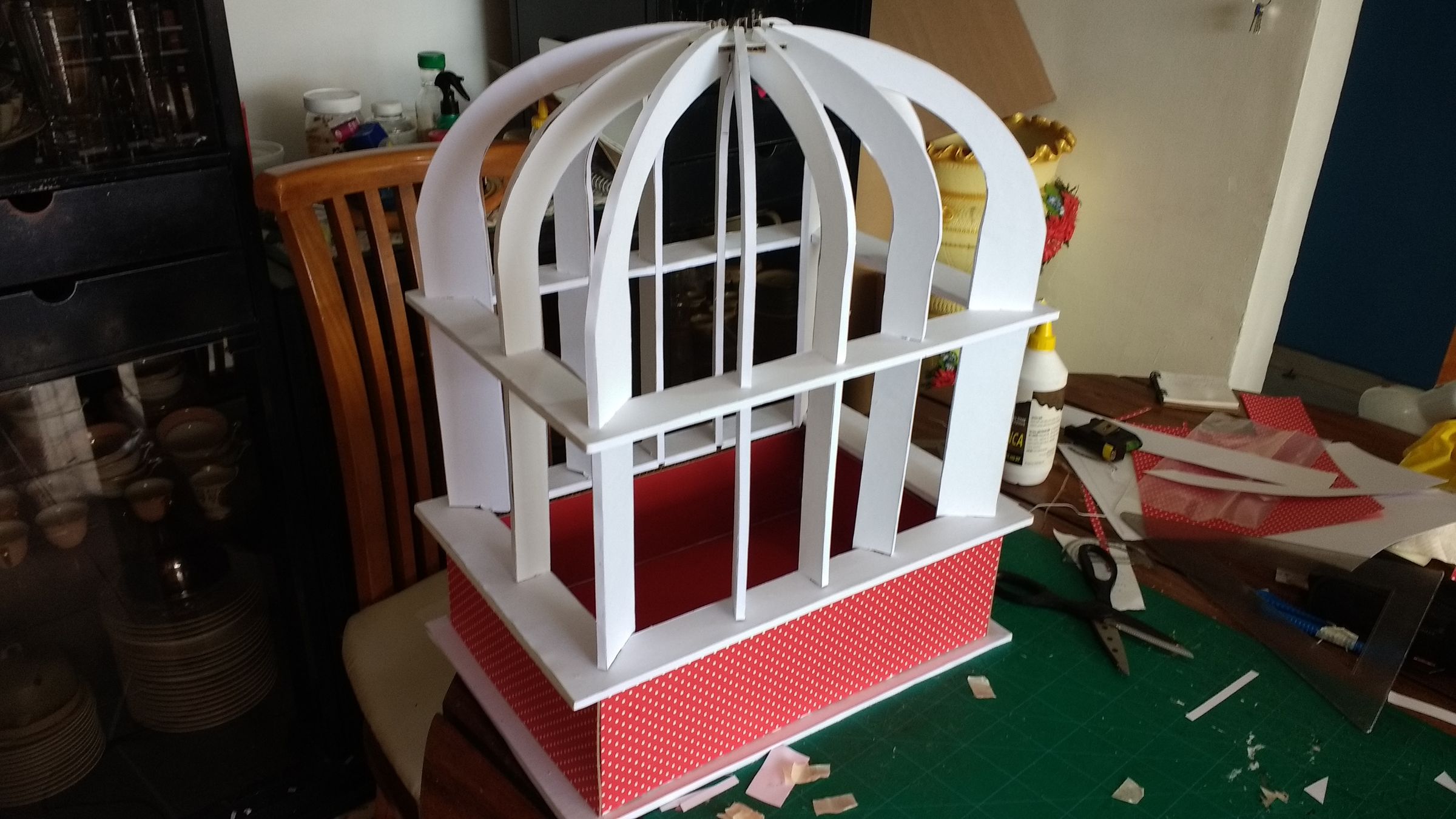 Cardboard Decorative Birdcage : 12 Steps (with Pictures) - Instructables