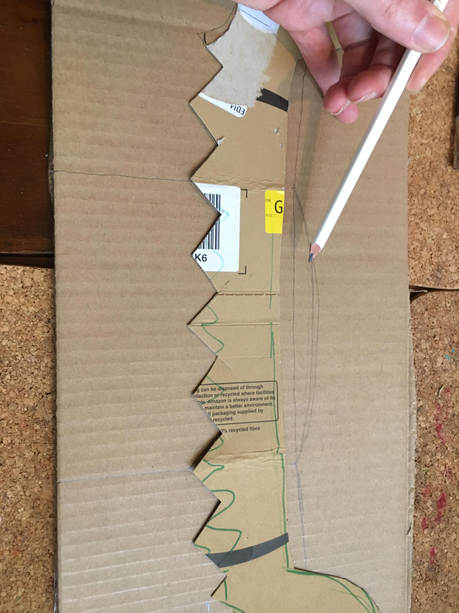 DinoScope: Dinosaur Periscope - Made From Cardboard! : 33 Steps (with ...