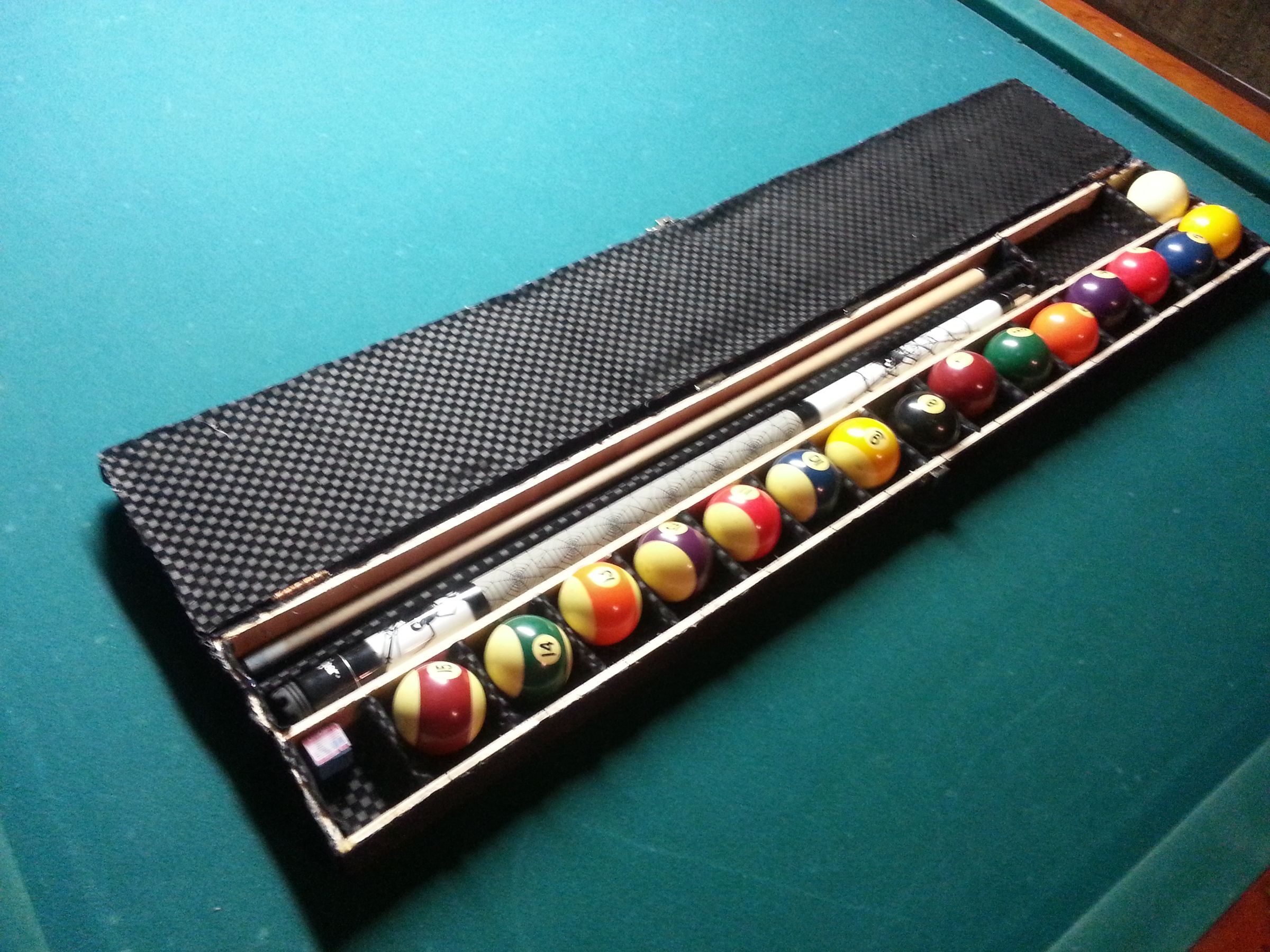 DIY Pool Stick and Pool Ball Case : 11 Steps (with Pictures ...