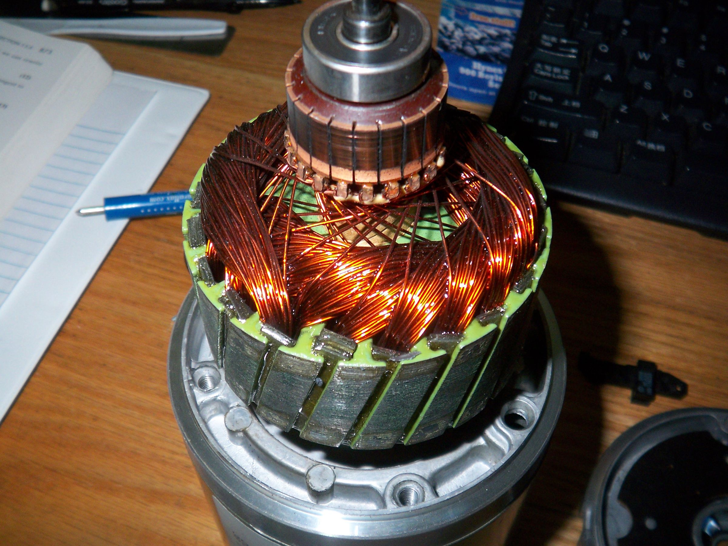 Make Your Own Miniature Electric Hub Motor : 14 Steps (with Pictures ...