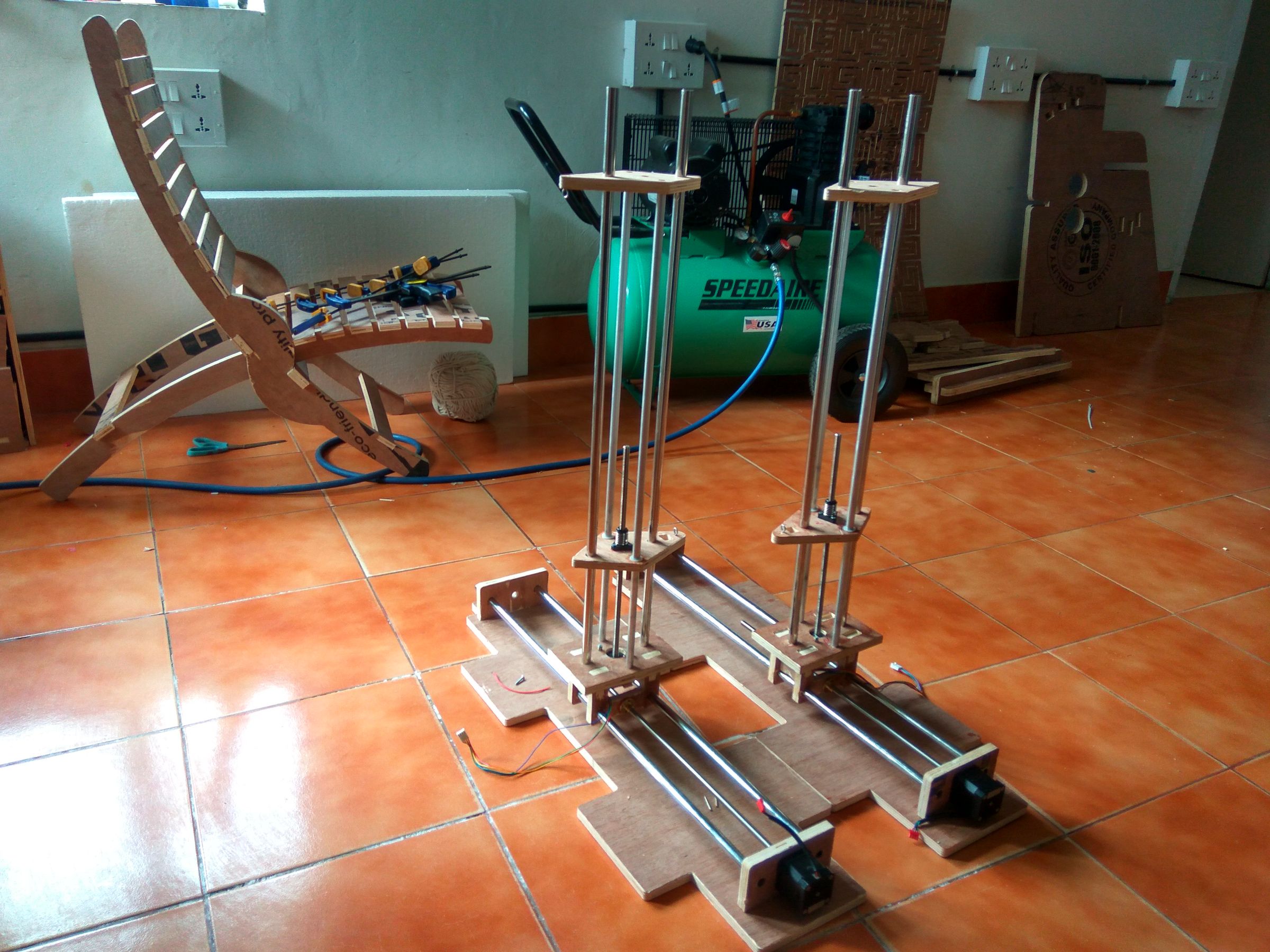 4-Axis CNC Hot-wire Foam Cutter (Arduino+Ramps1.4) : 9 Steps (with ...