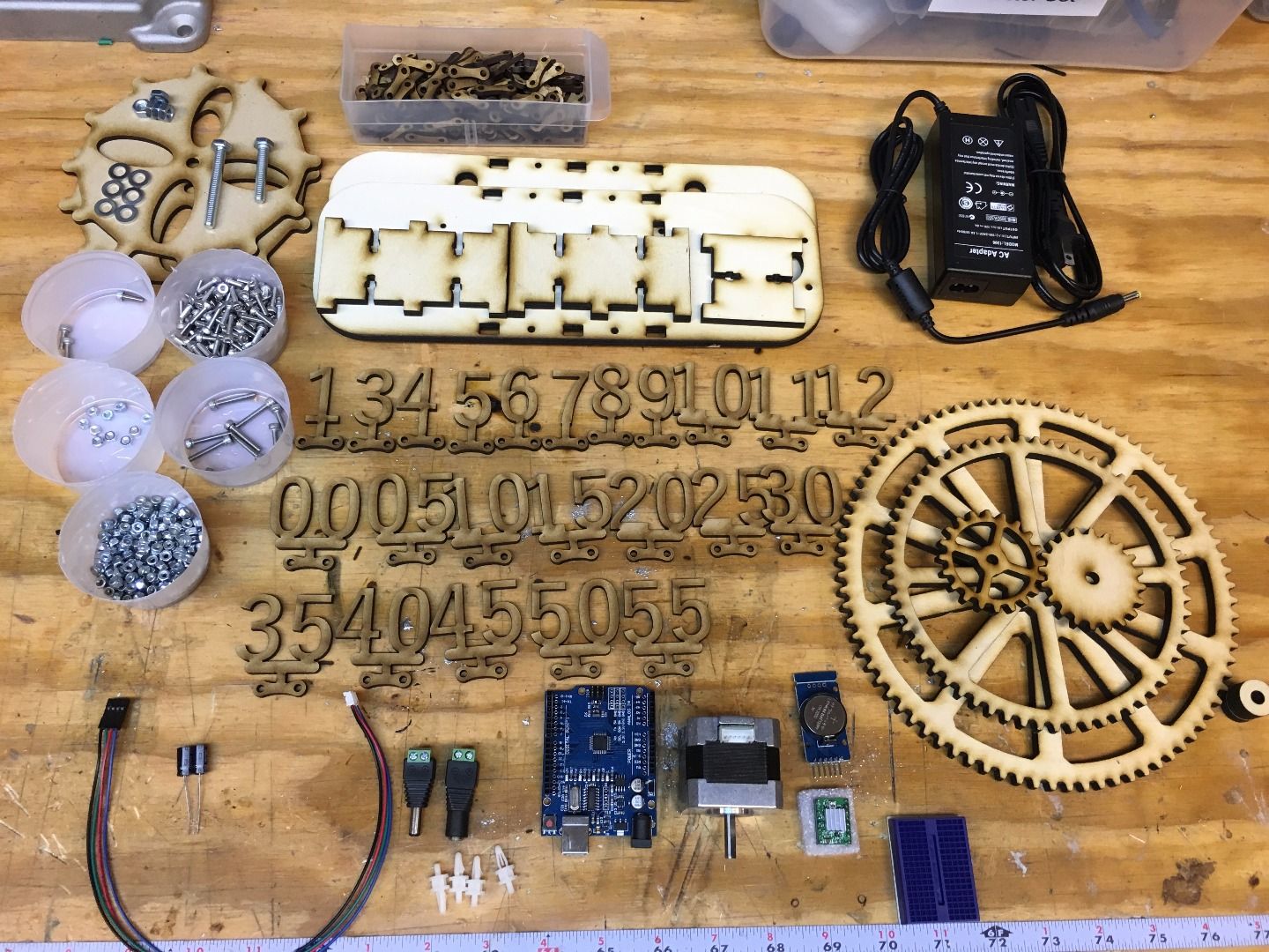 Wooden Chain Clock : 8 Steps (with Pictures) - Instructables