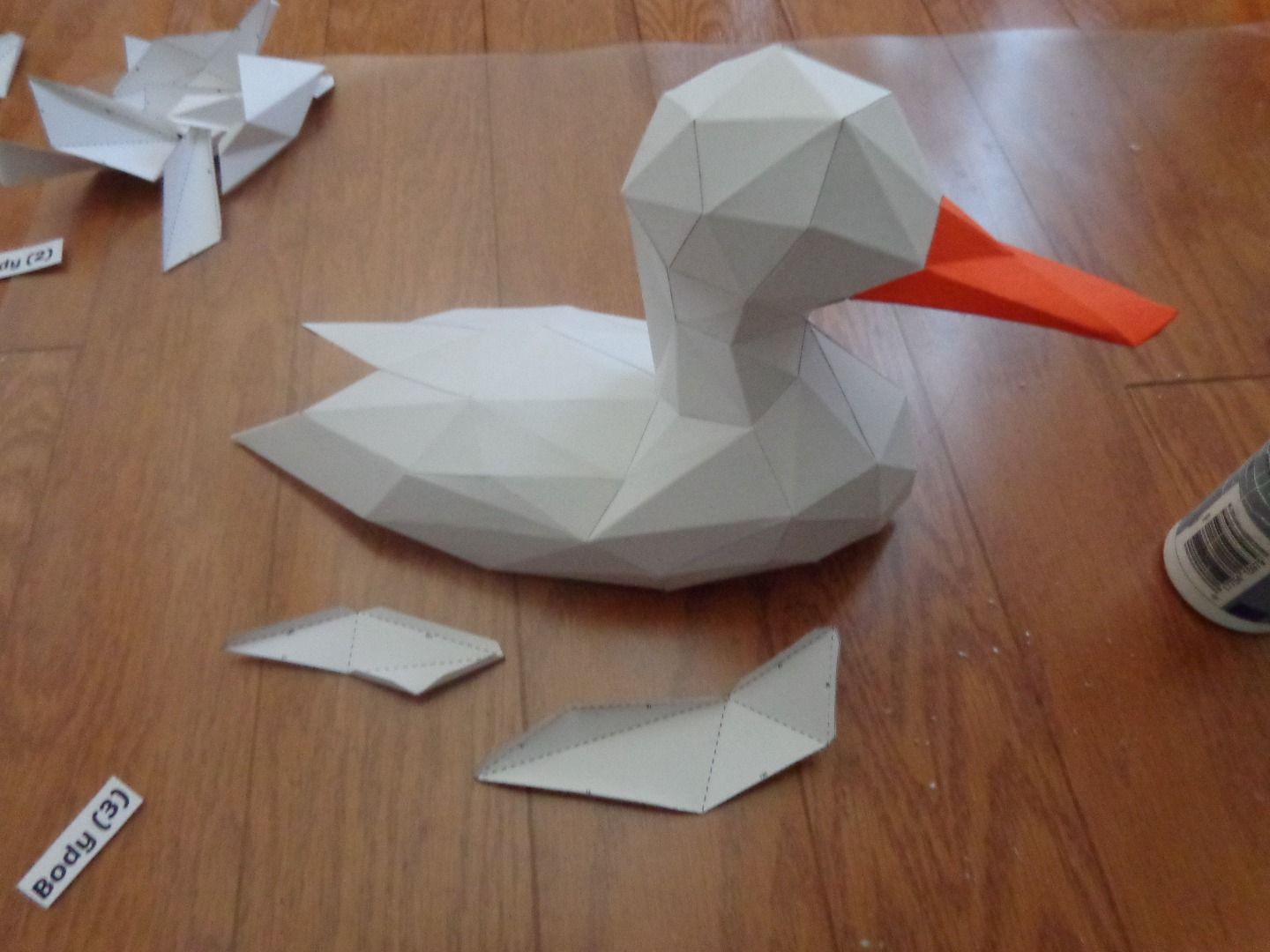 3D Duck Papercraft Model : 13 Steps - Instructables