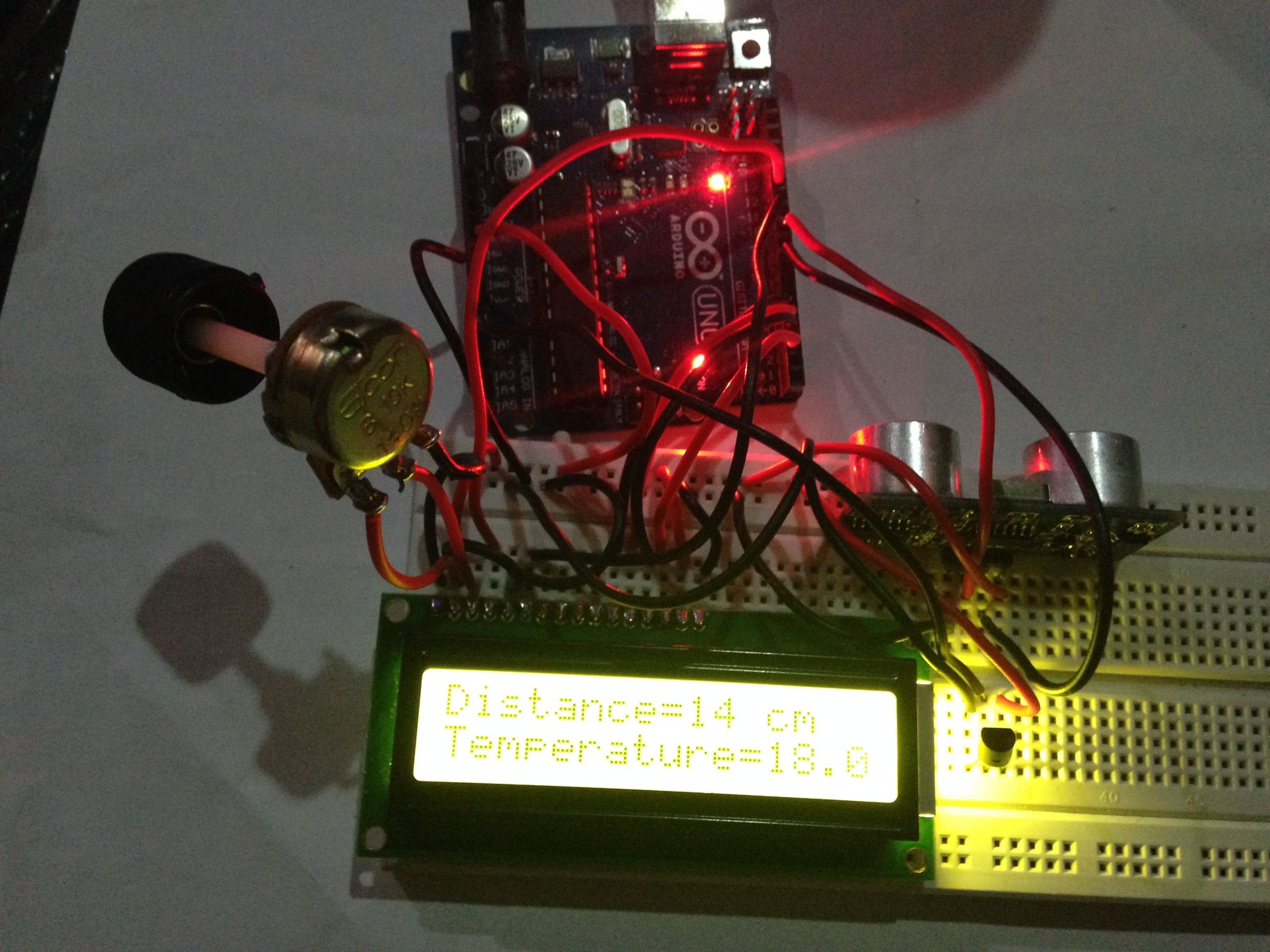 Make Distance and Temperature Measuring Sensor : 5 Steps - Instructables