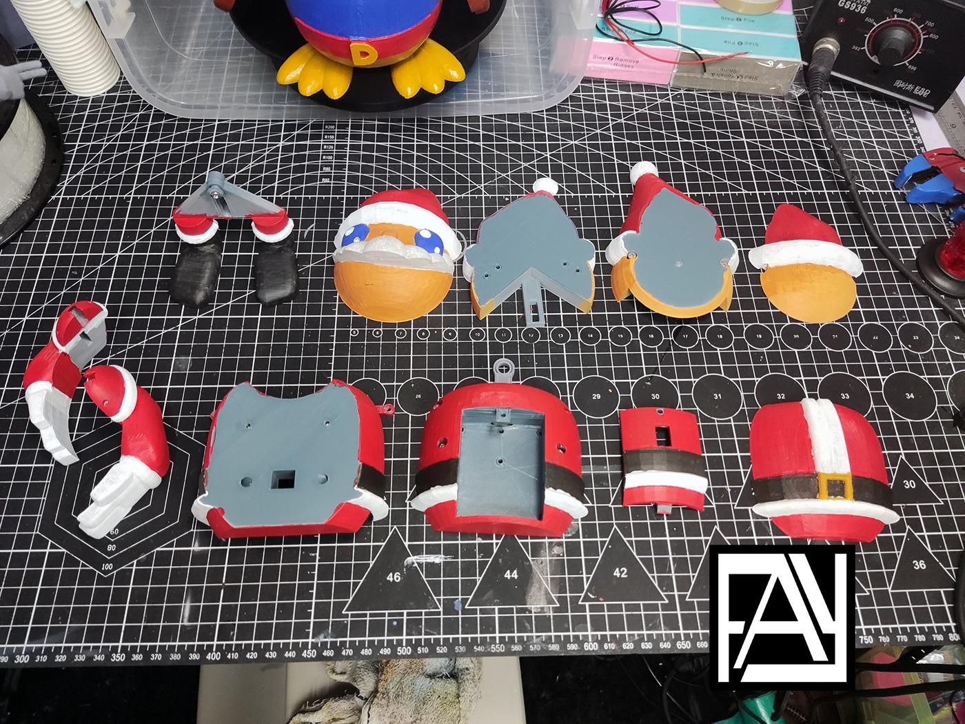 Dancing Santa Clause Automata : 8 Steps (with Pictures) - Instructables