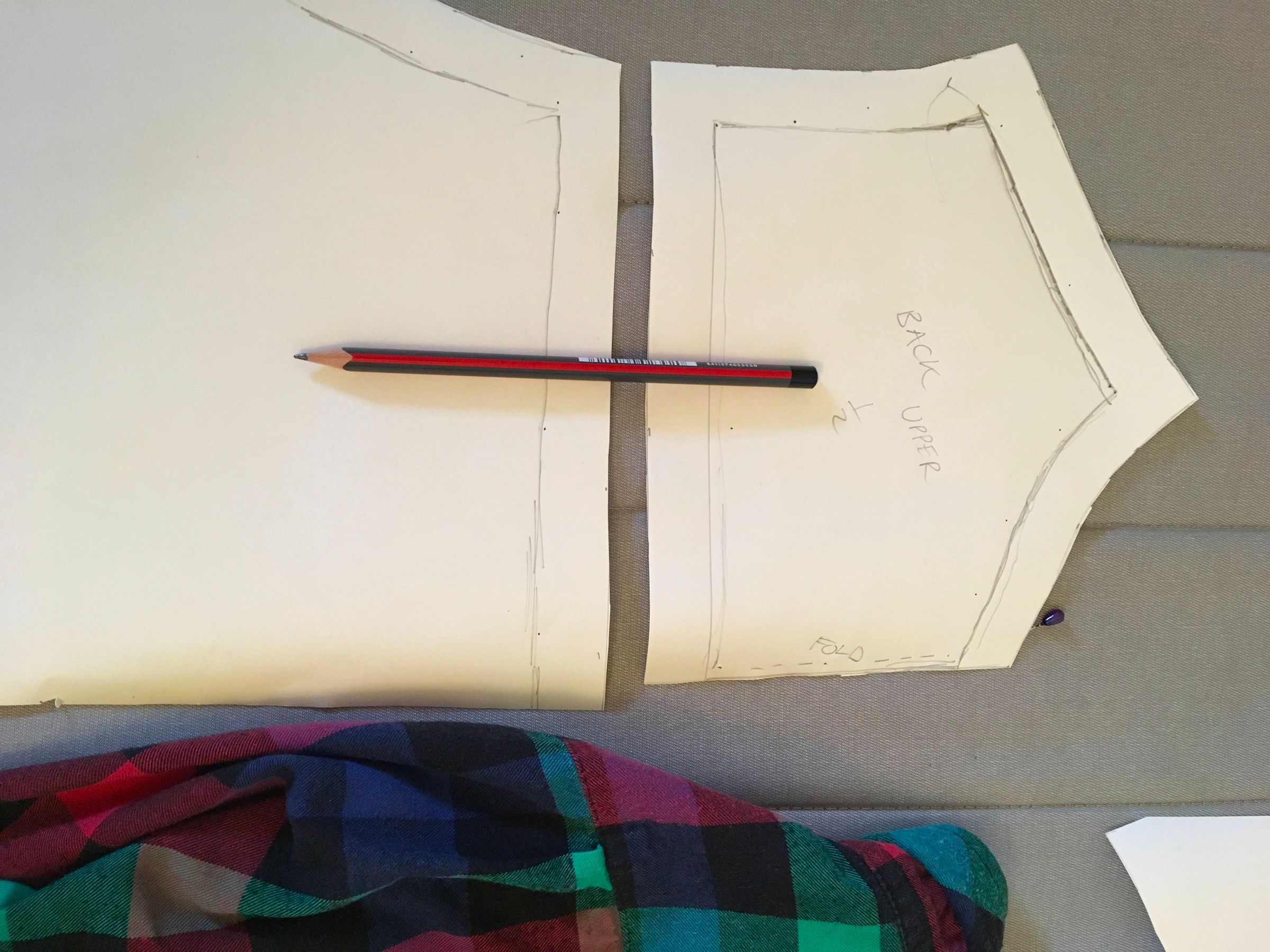 Shirt Pattern-making With Your Own Shirt : 8 Steps (with Pictures ...
