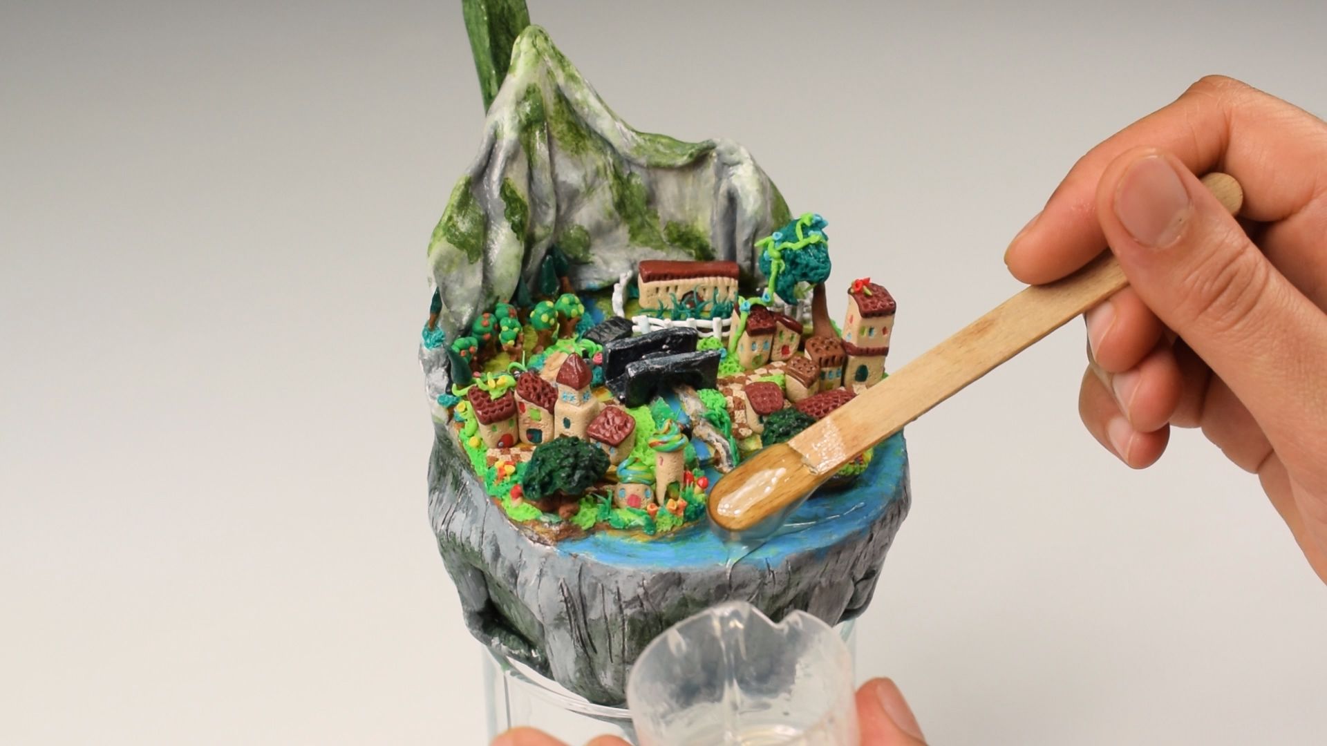 DIY Miniature Village Using a Ladle ♡ : 8 Steps (with Pictures ...