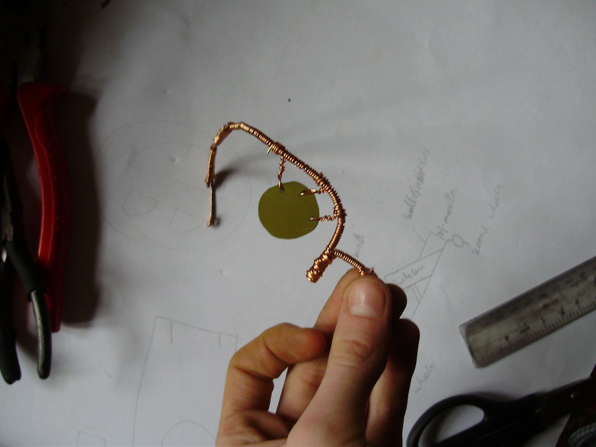 Copper Steampunk Monocle/decorative Eye Thingy : 6 Steps - Instructables